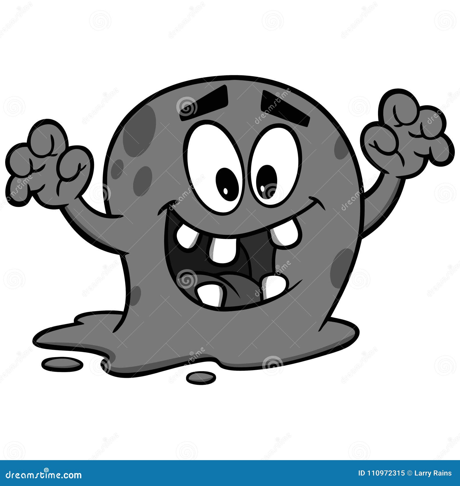 Killer Germ Illustration stock vector. Illustration of epidemic - 110972315