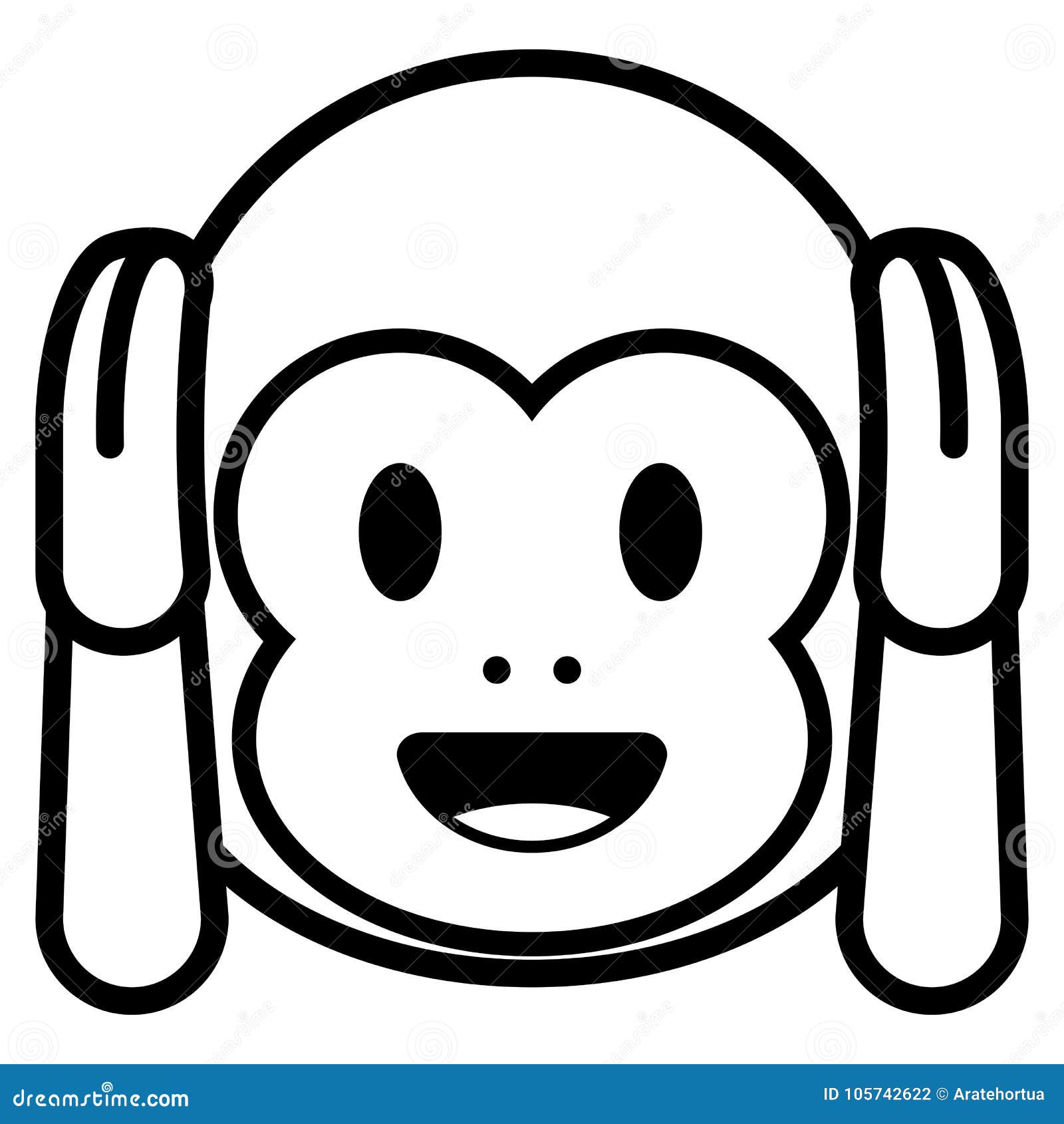 Animated Monkey Emoticon