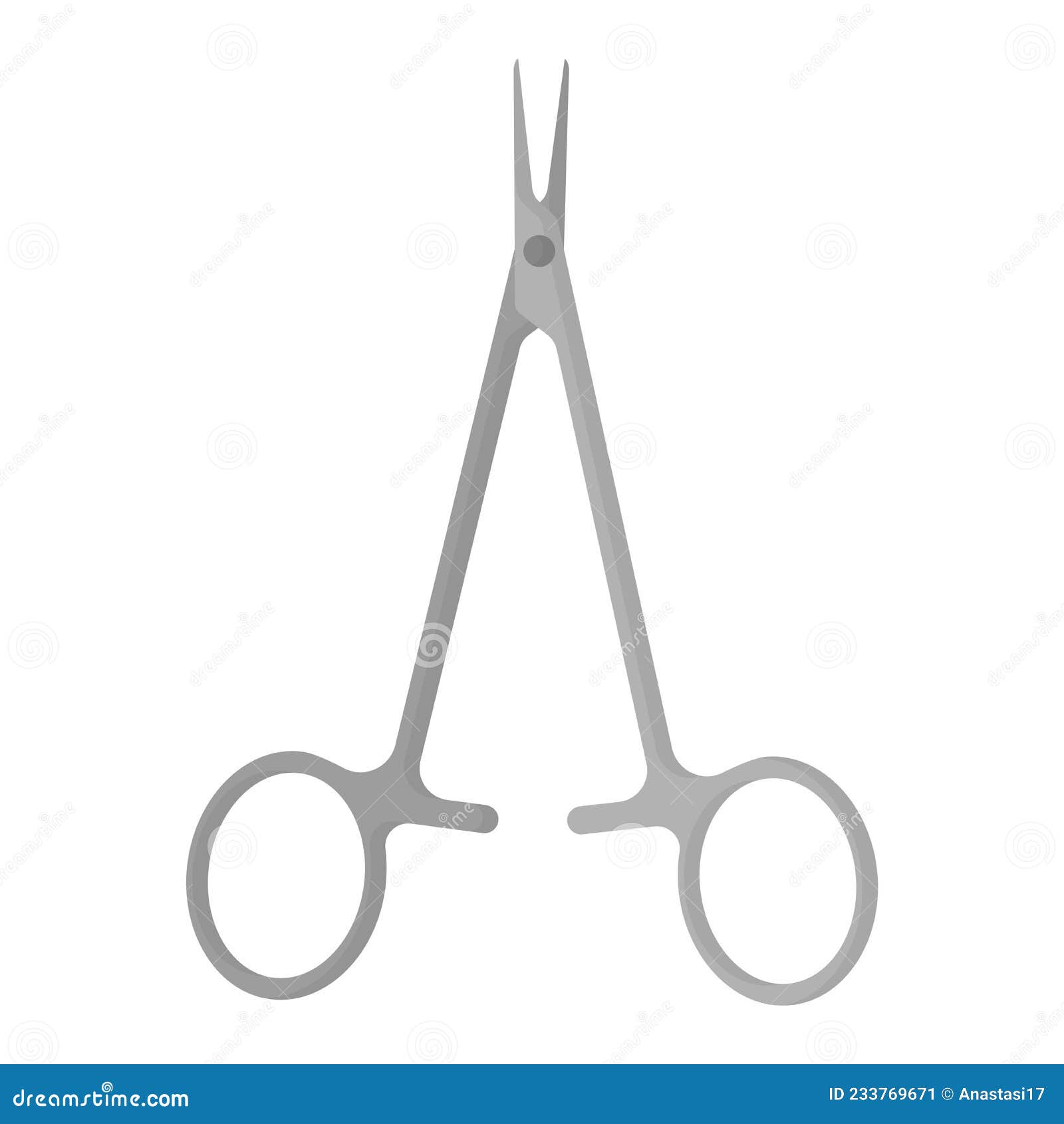 Vector Cartoon Open Dental Clamps Stock Vector - Illustration of ...