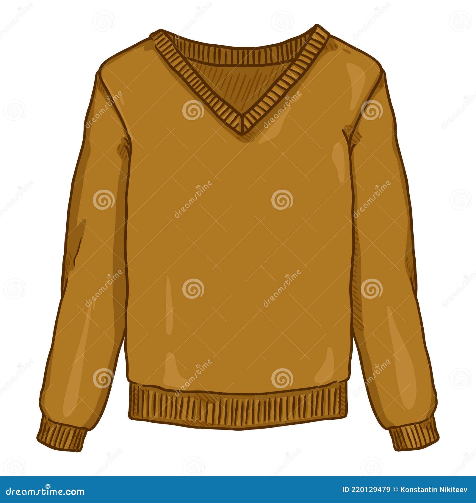 Brown Pullover Stock Illustrations – 504 Brown Pullover Stock ...