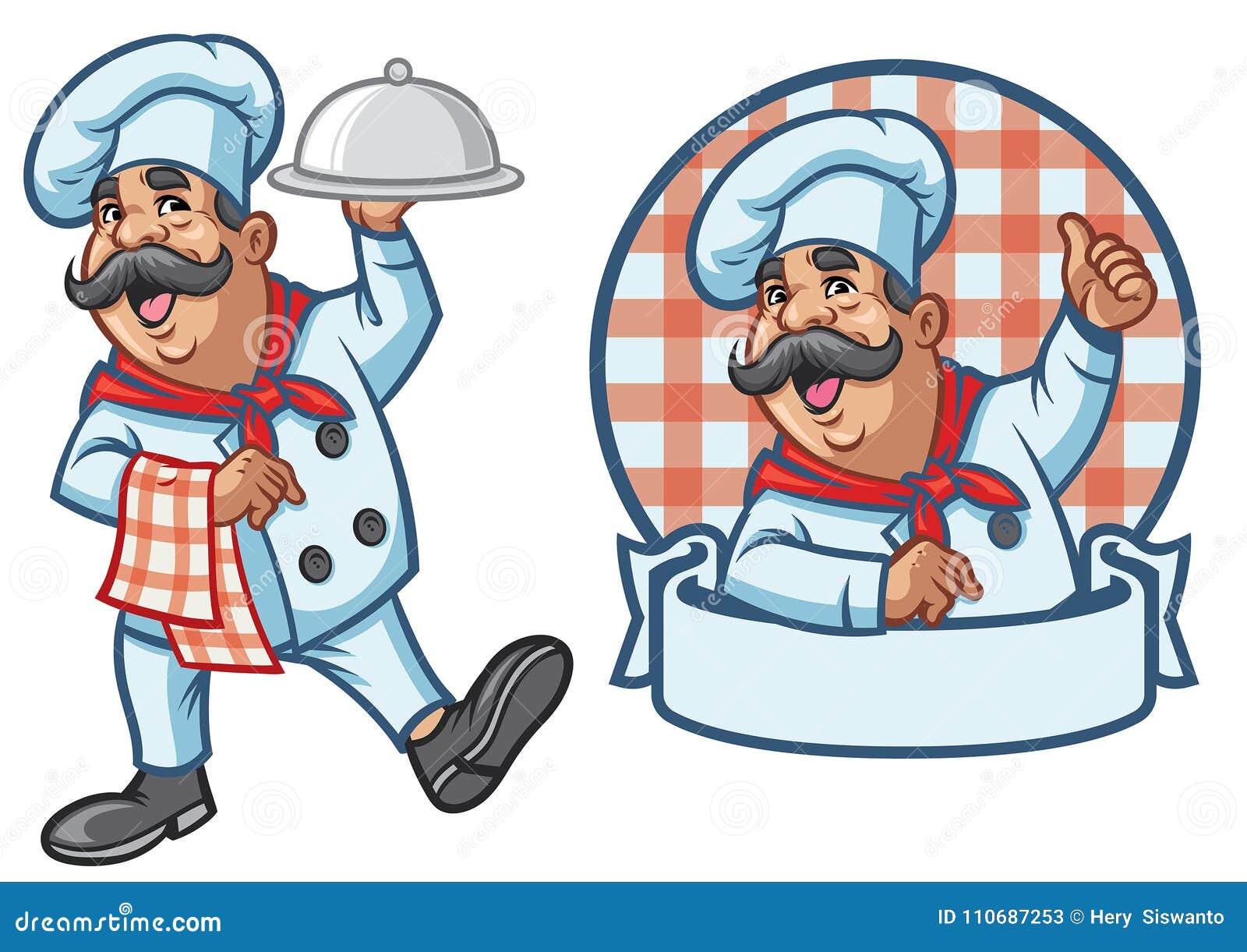 Happy Chef Vector Cartoon Illustration. | CartoonDealer.com #212236244
