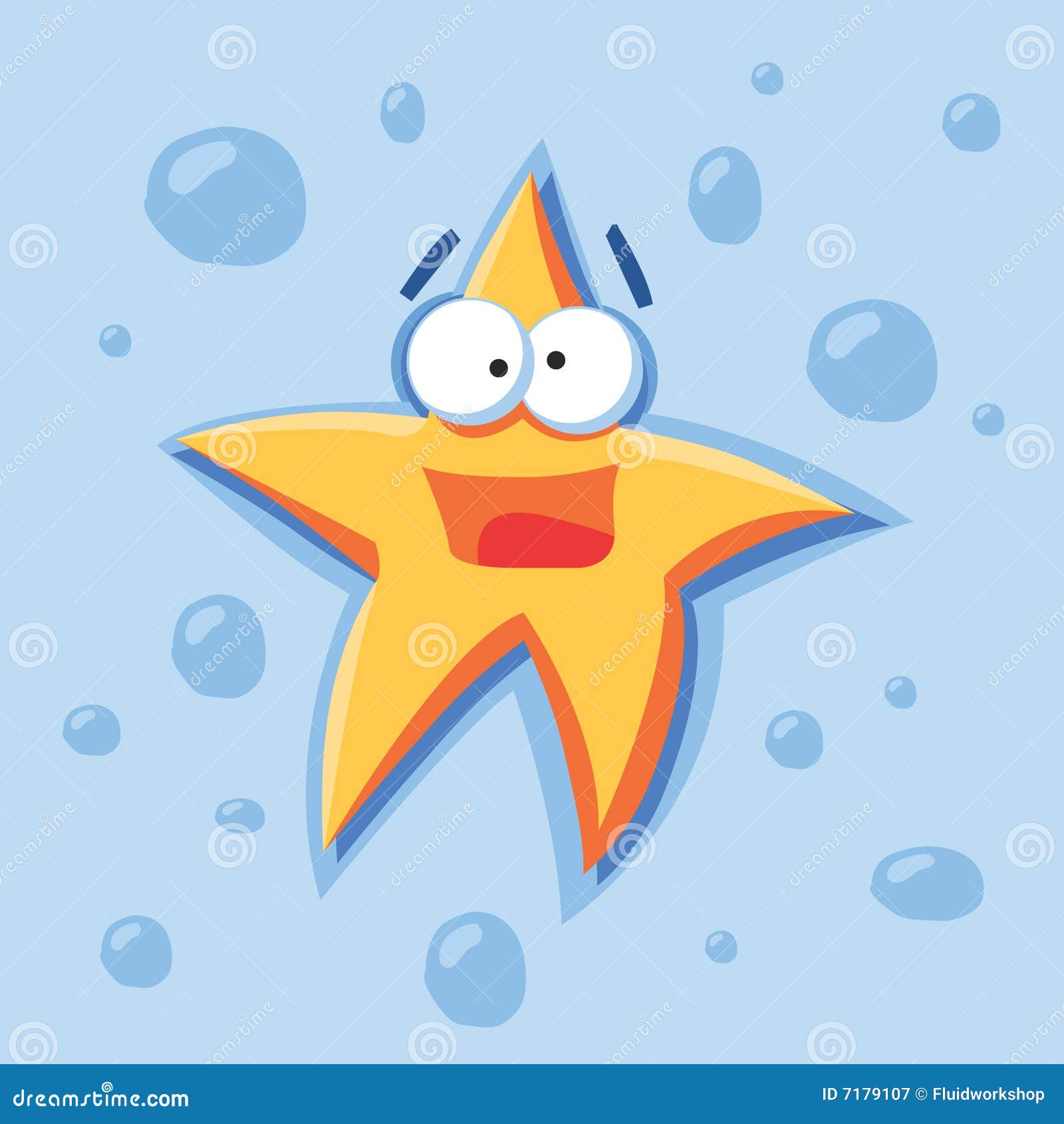 Vector cartoon star stock vector. Illustration of toon - 7179107