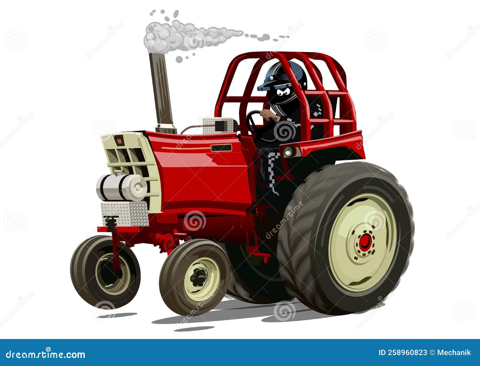 Cartoon Tractor | CartoonDealer.com #37210931