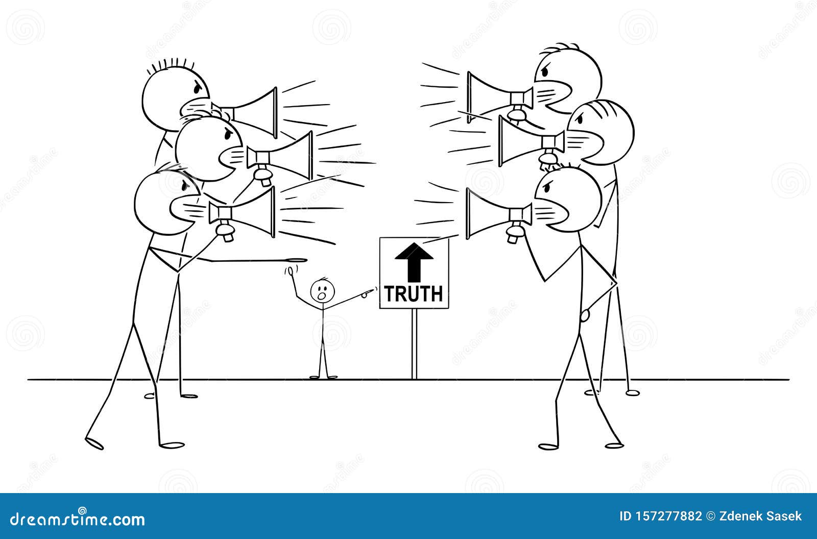 Figure Screaming Forest Watercolor. Illustration Of The Evil Fox ...