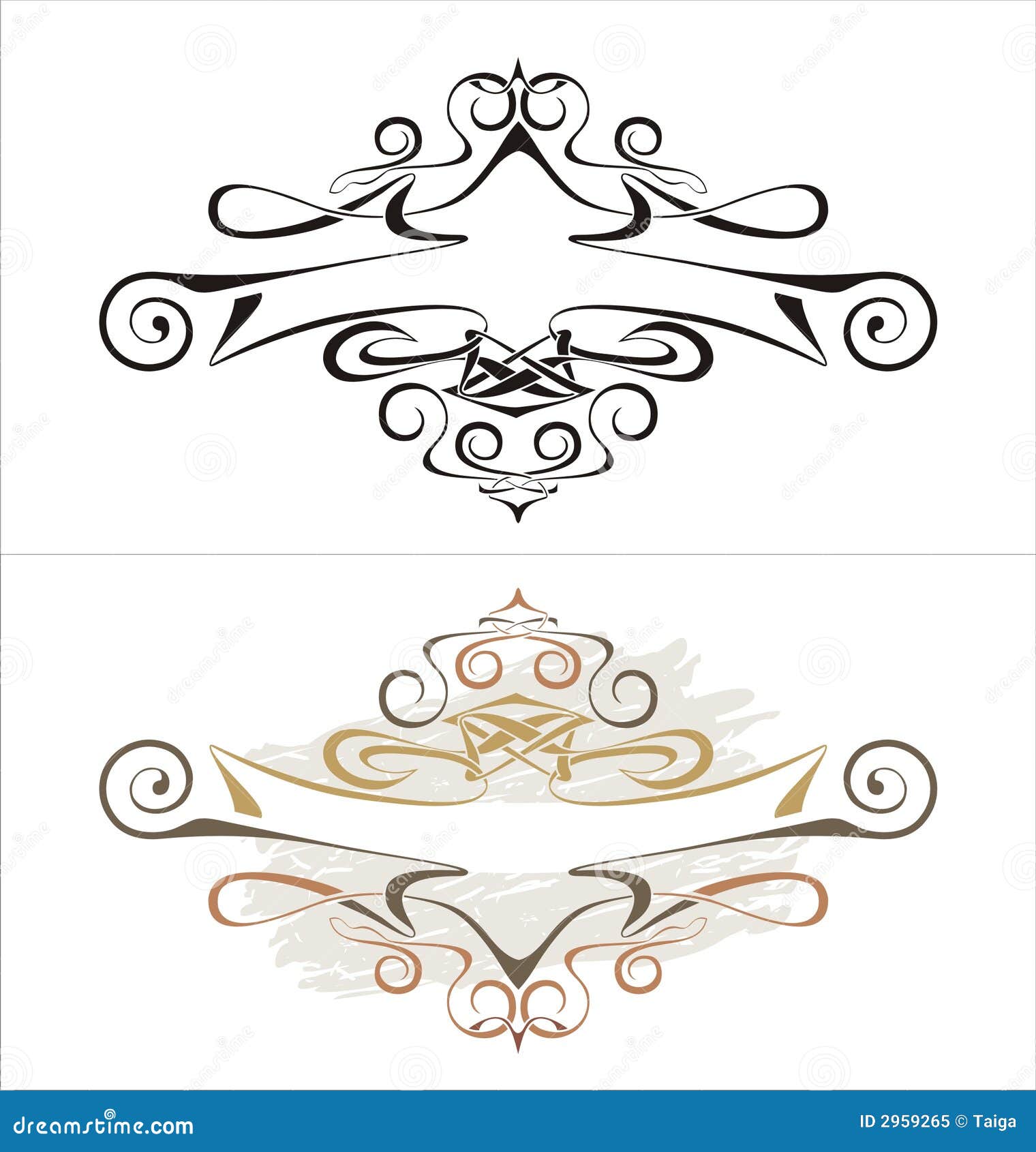 Vector Cartouche | CartoonDealer.com #2964452