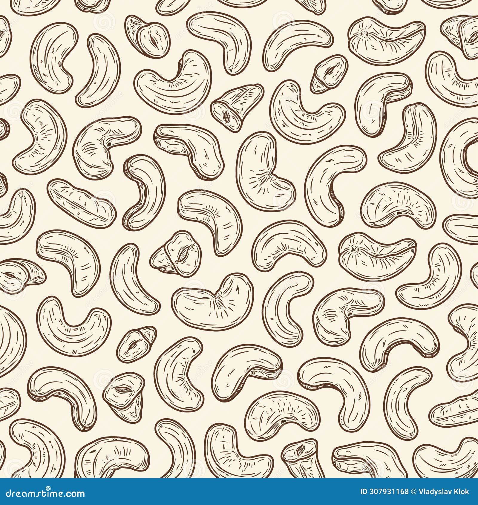 Vector Cashew Nuts Packaging Design Template | CartoonDealer.com #303583570