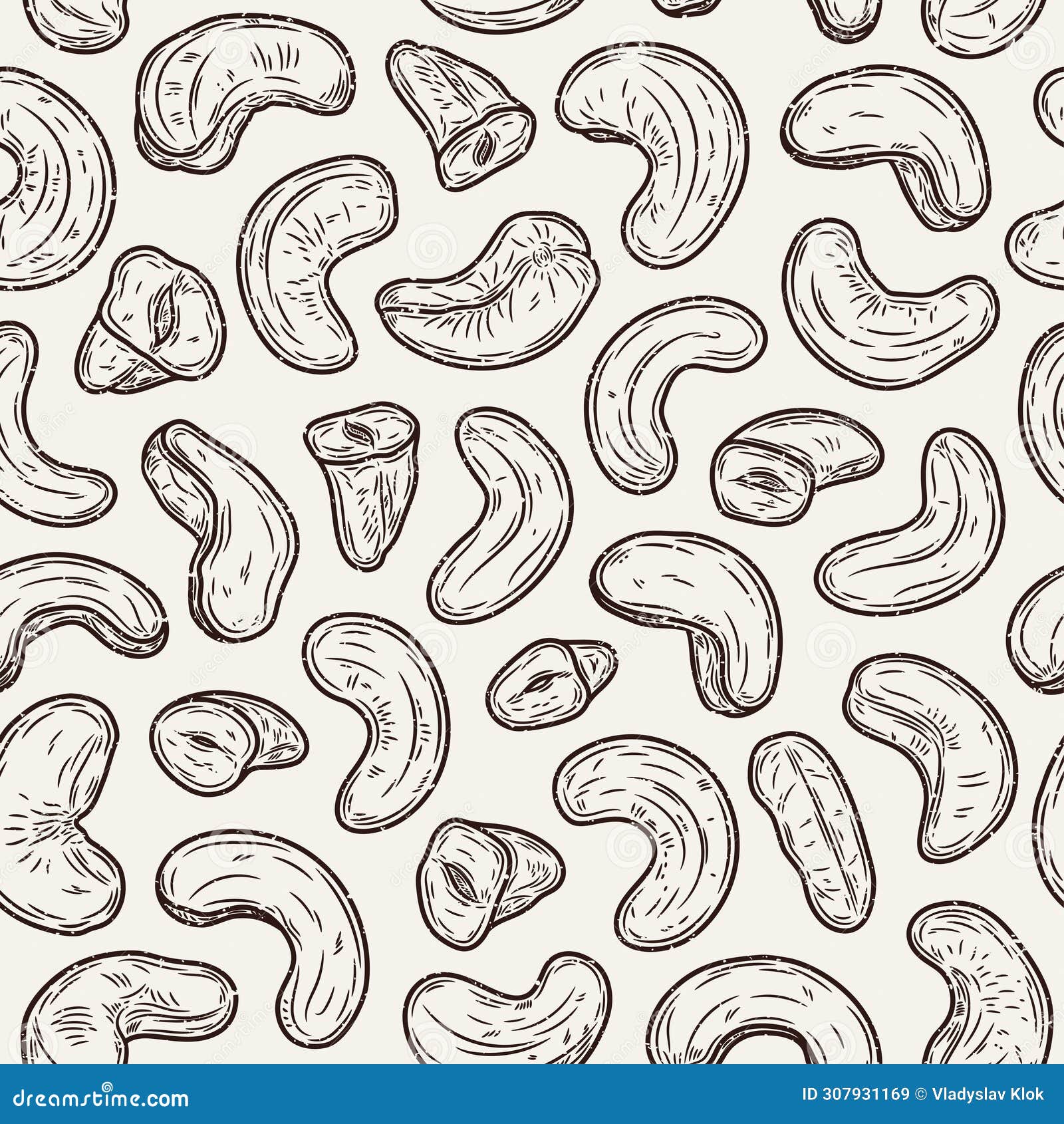 Vector Cashew Nuts Packaging Design Template | CartoonDealer.com #303583570