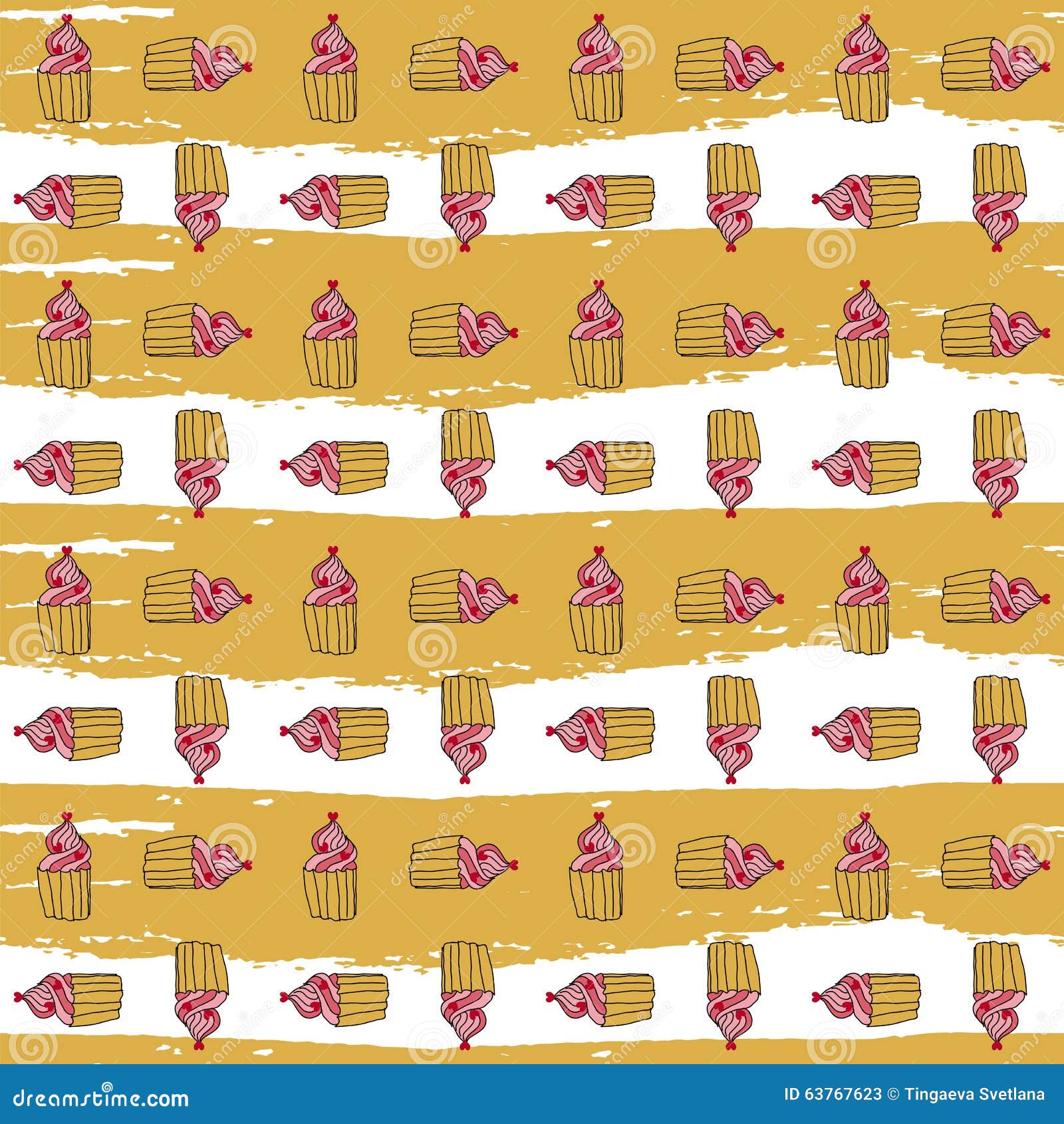 Vector Celebratory Love Pattern Stock Illustration - Illustration of ...