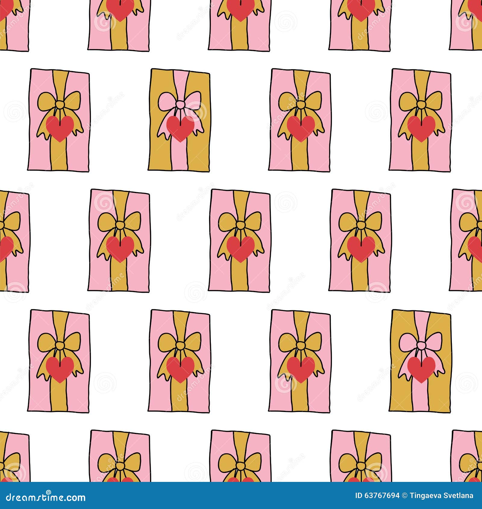 Vector Celebratory Love Pattern Stock Illustration - Illustration of ...