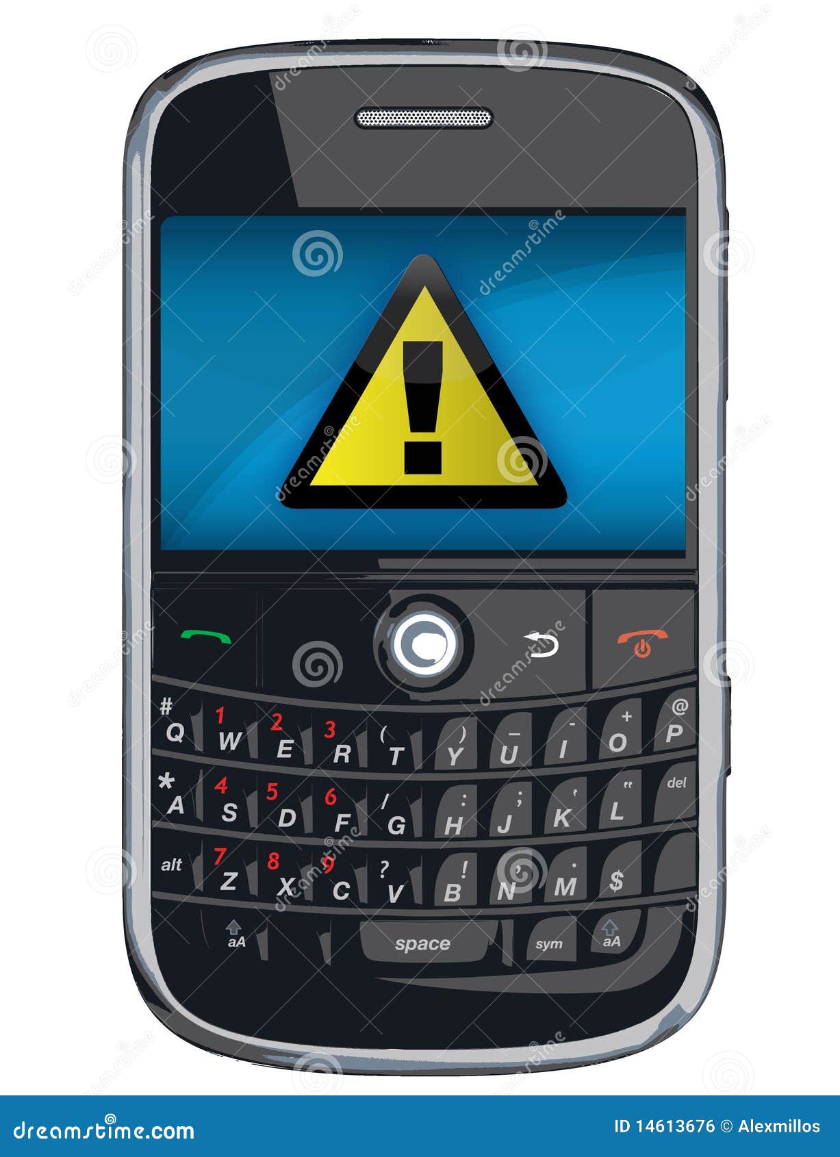 Buzz On Phone Showing Awareness Exposure Royalty-Free Stock Photography ...