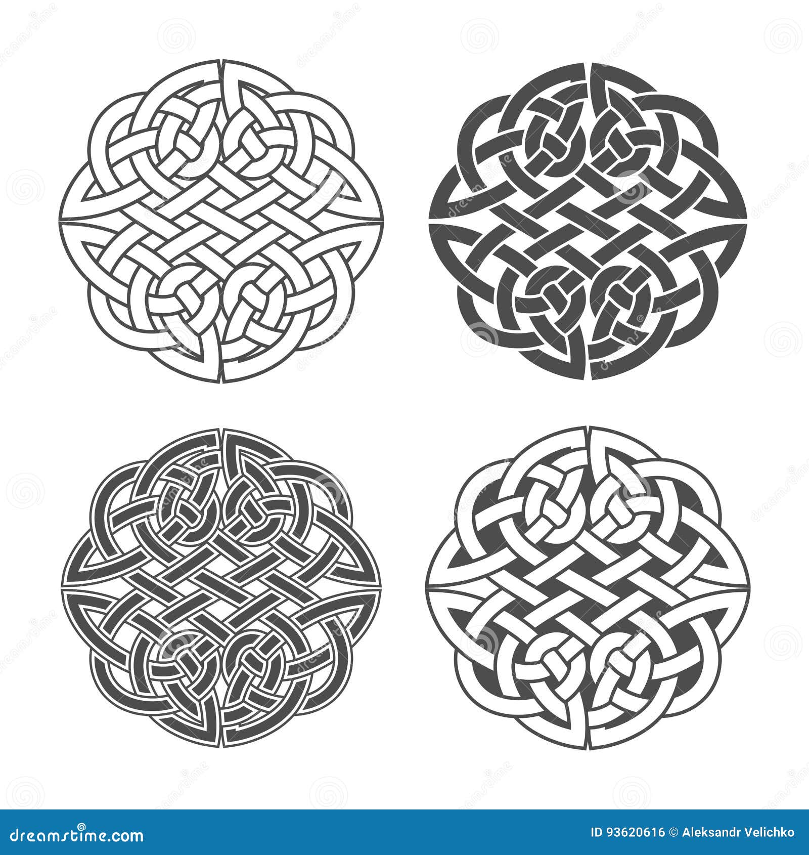 Vector Celtic Knot. Ethnic Ornament Stock Vector - Illustration of ...