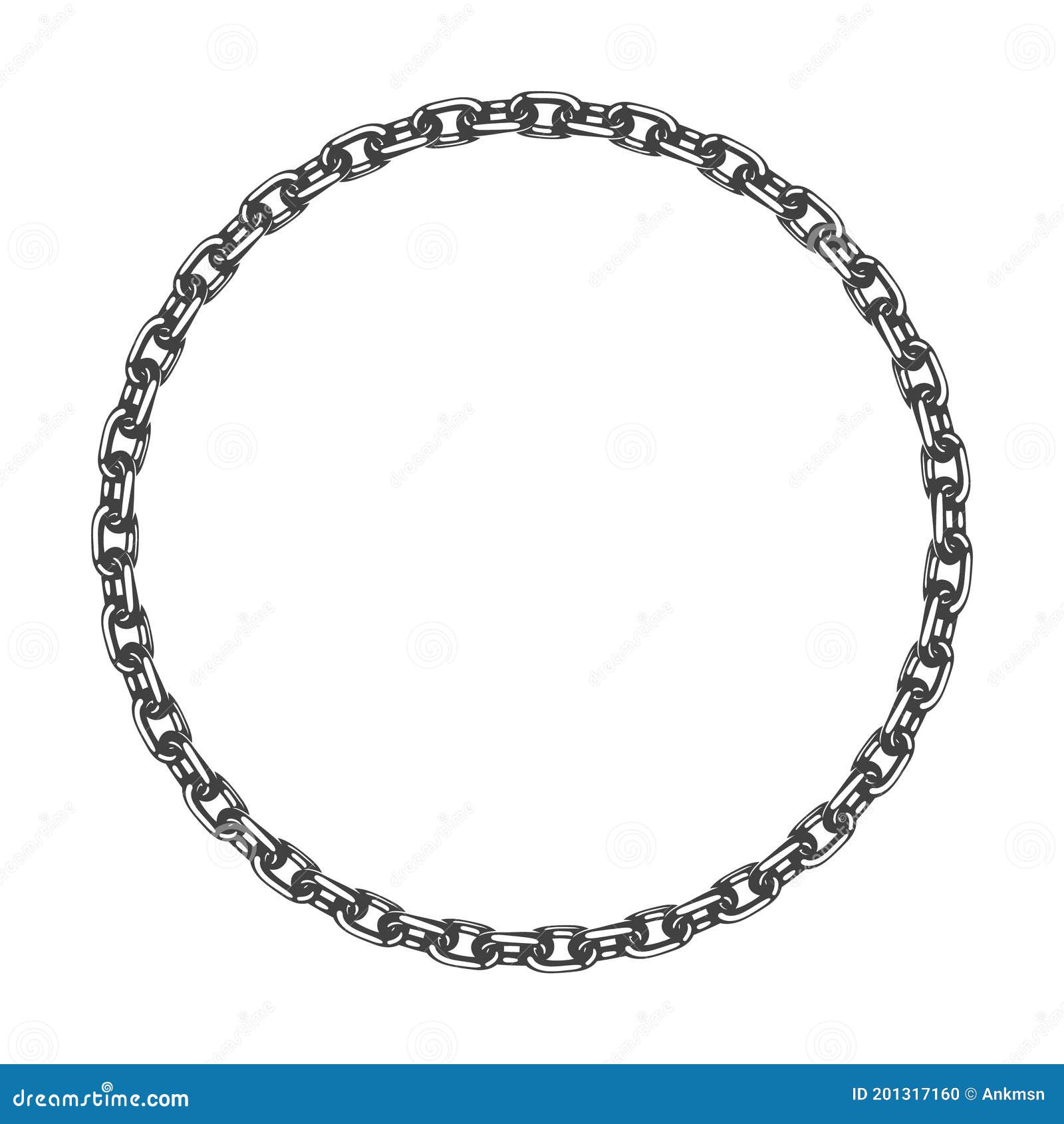 Vector Chain Frame. the Symbol of Slavery and the Struggle for Freedom ...