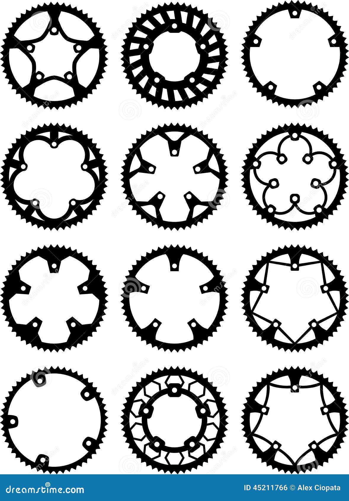 Bike Sprocket Clip Art
