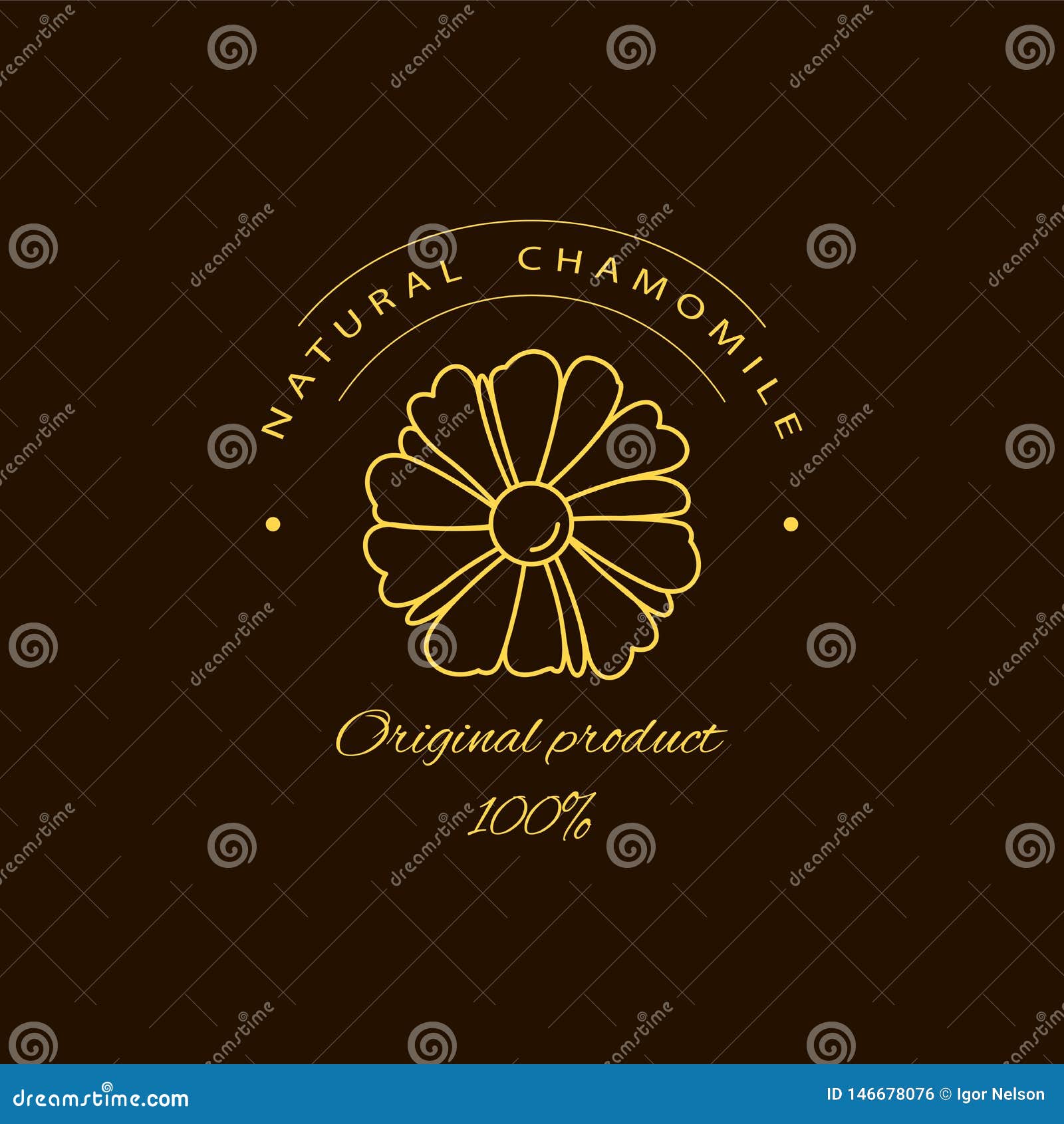Vector Chamomile Logo Design Templates and Emblem. Beauty and Cosmetics ...