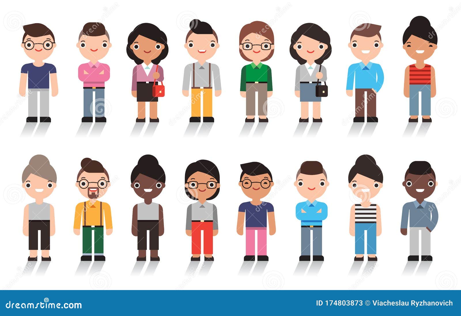 Vector character design stock vector. Illustration of person - 174803873