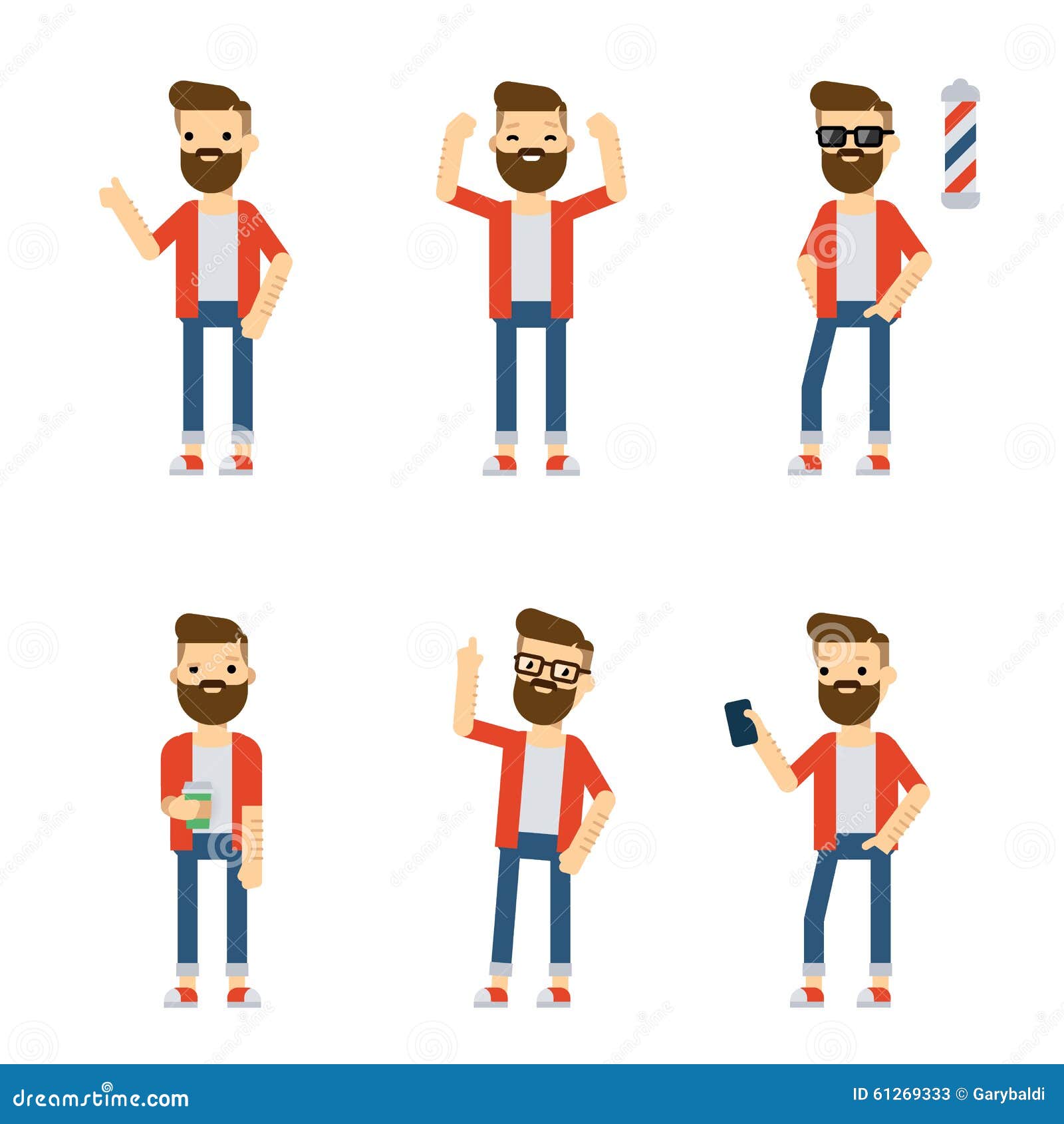 What is a flat and static character - jhgys