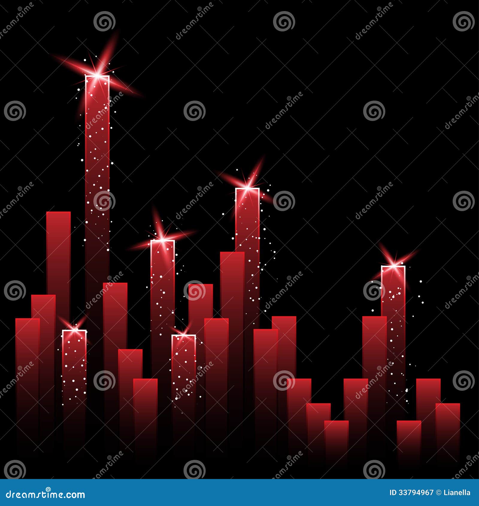 Vector Chart stock illustration. Illustration of analysis - 33794967