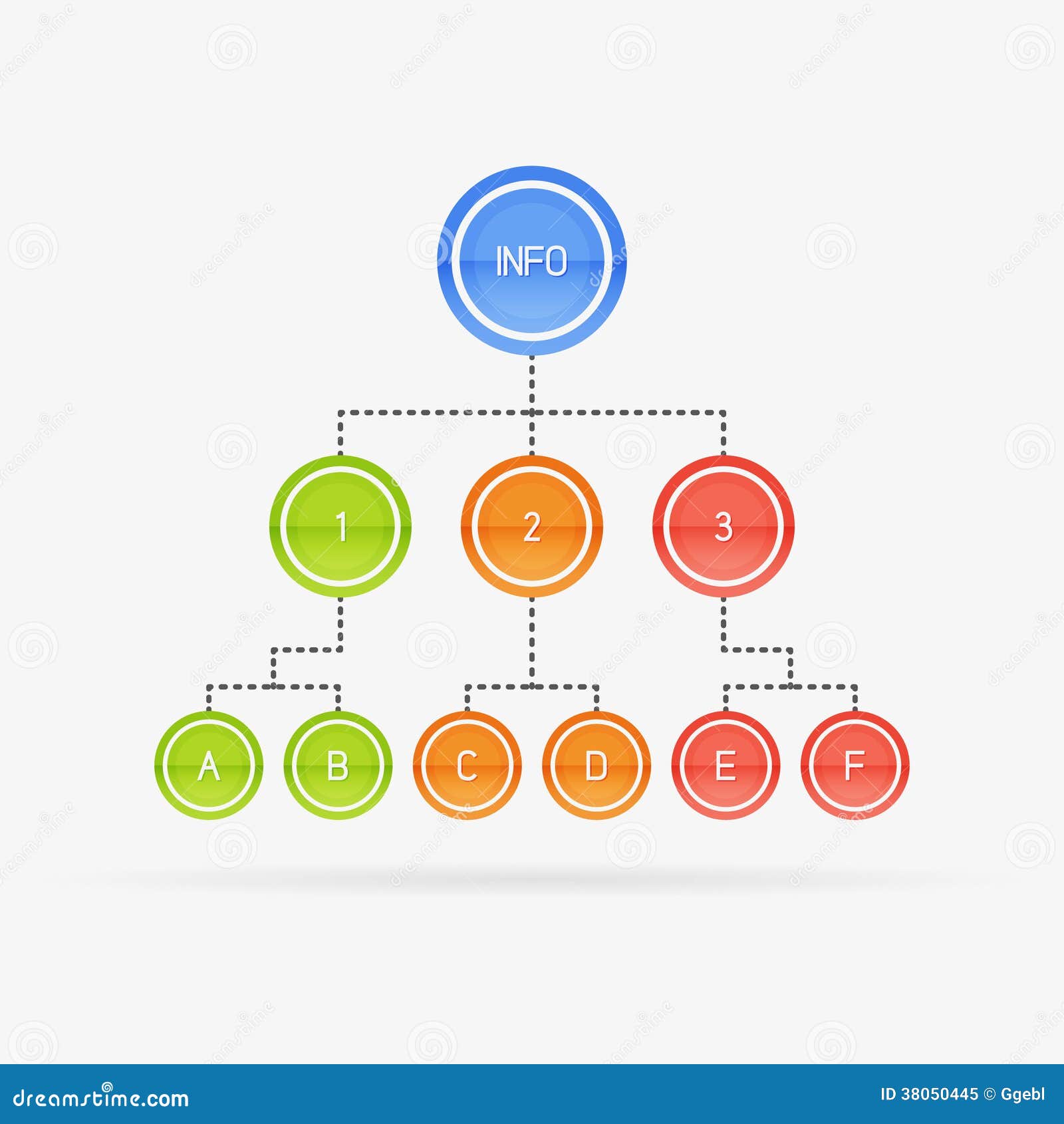 Vector chart template stock illustration. Illustration of blue - 38050445