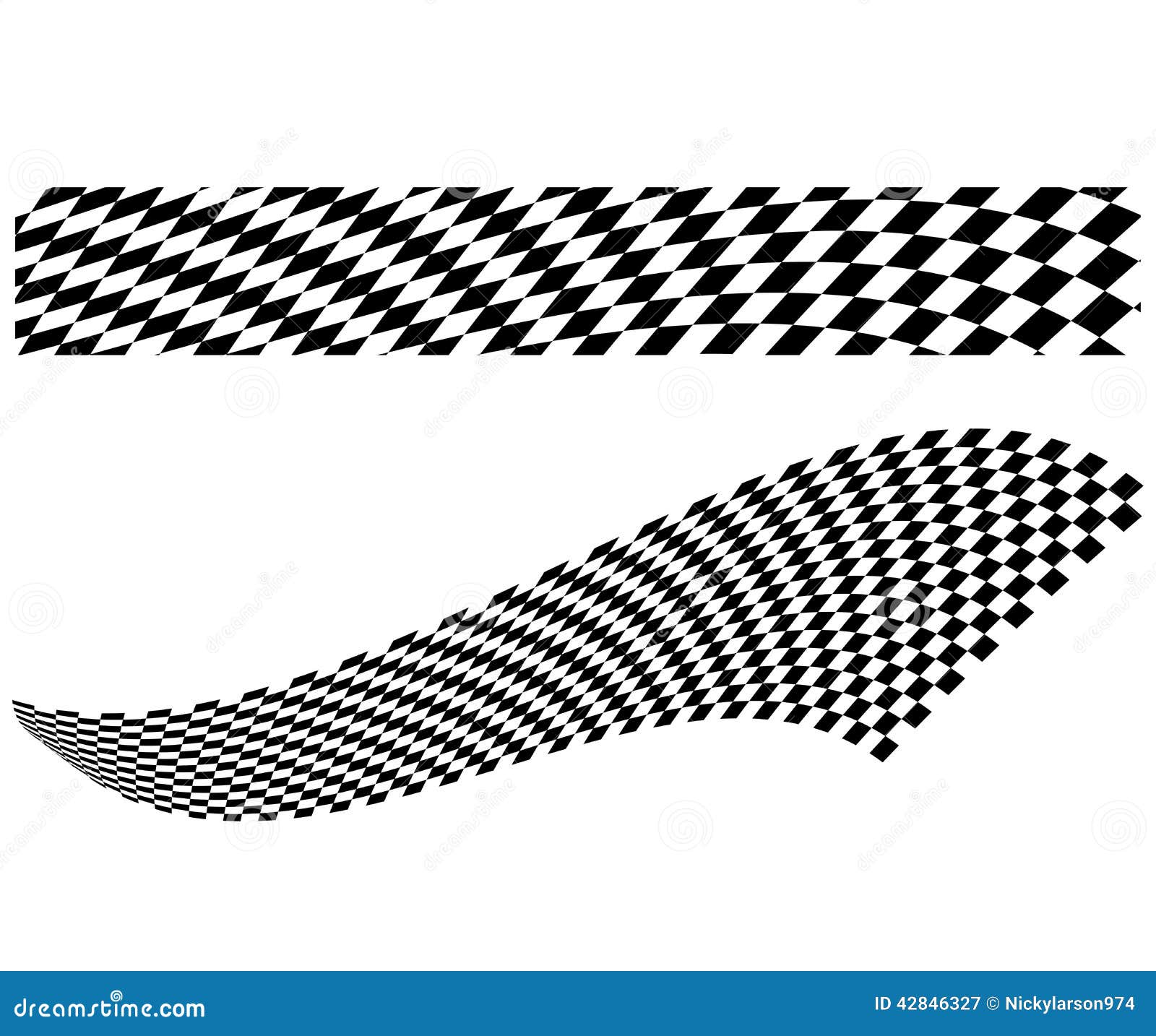 Vector Checkerboard Perspective Grid. Technology Wireframe Landscape ...