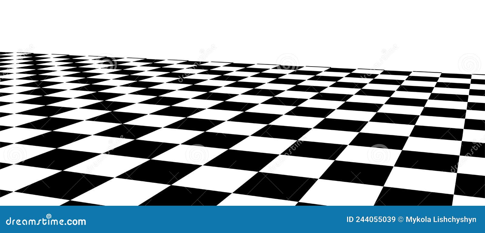 Vector Checkerboard Perspective Grid. Technology Wireframe Landscape ...