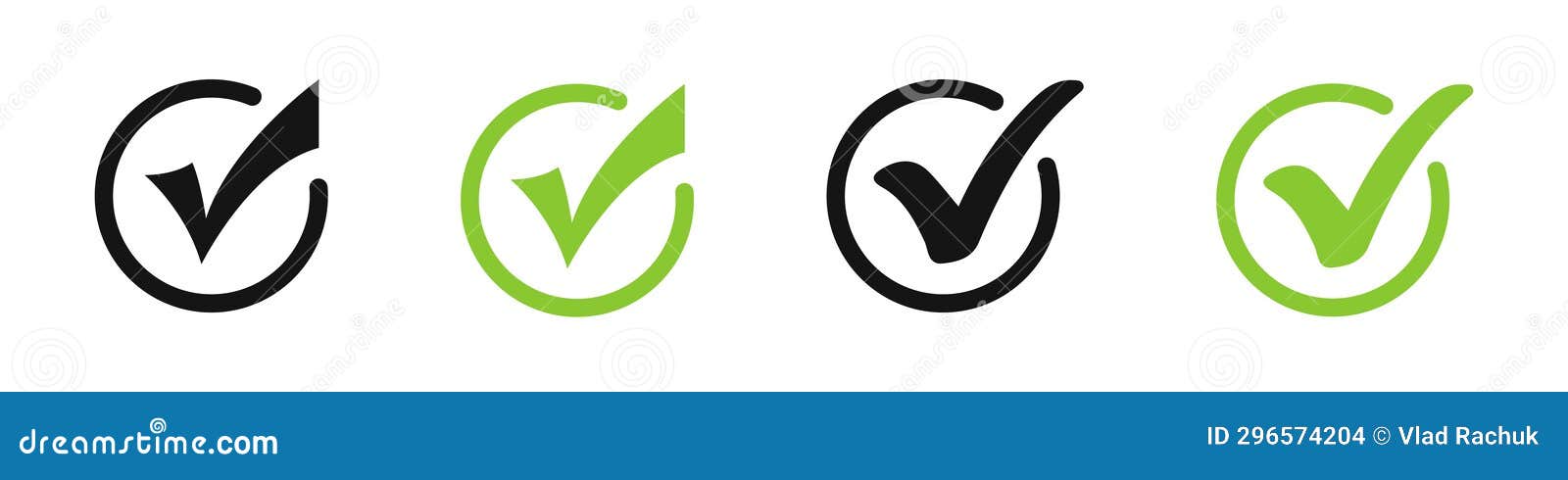 Checkmark Icons. Check Mark Icon. Confirm Or Tick Icons. Cross Mark ...