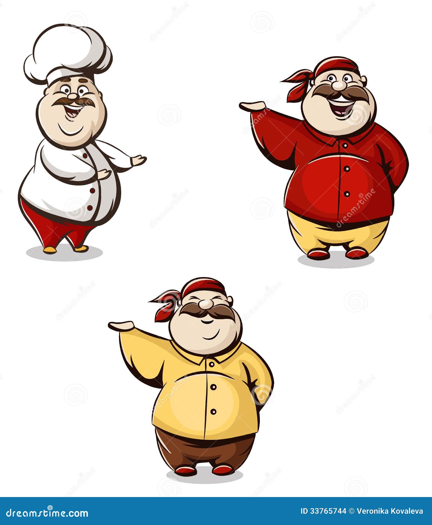 Vector chef stock vector. Illustration of clothes, chef - 33765744