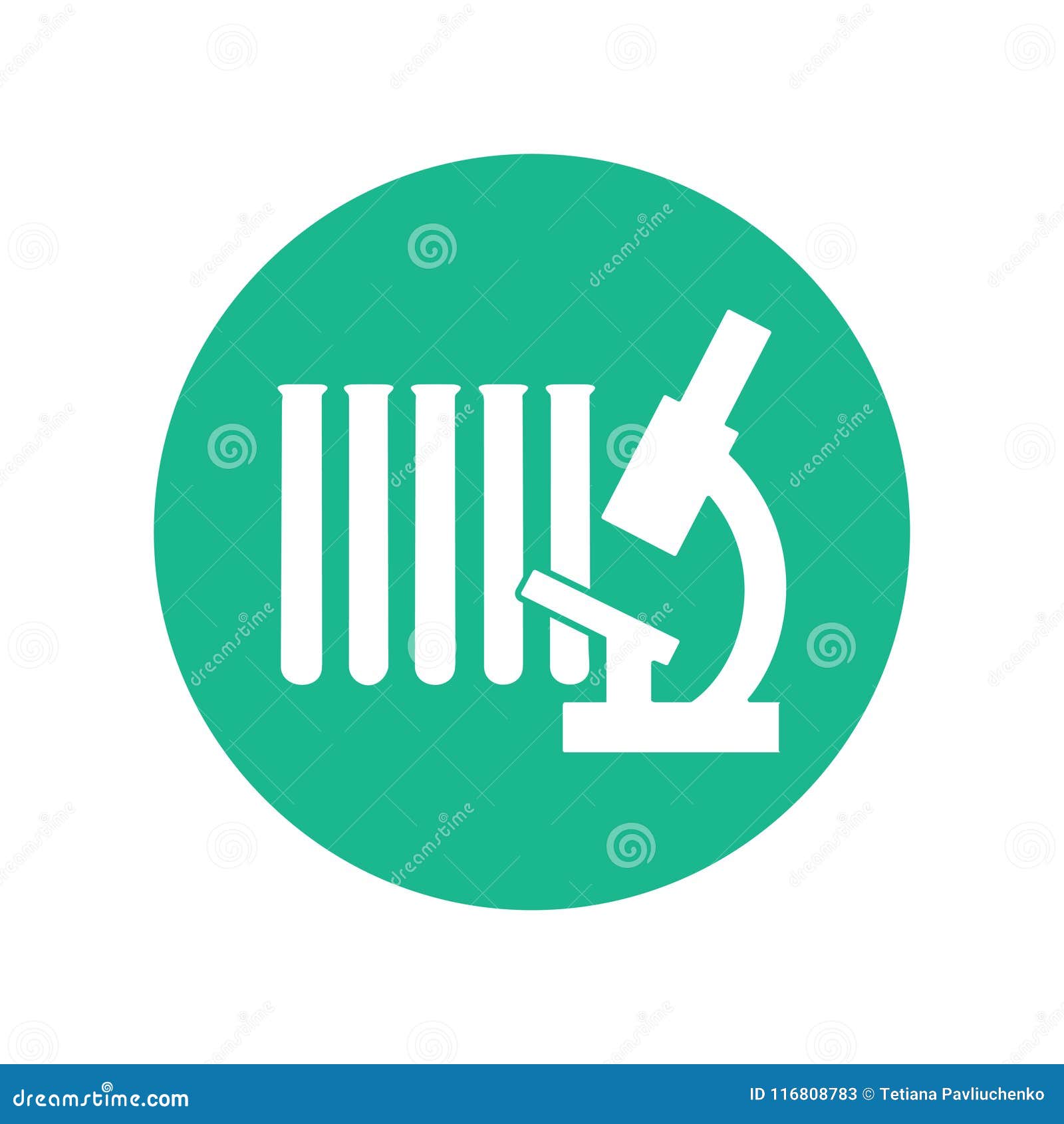 Vector Chemical Lab Test Tube and Microscope Icon Stock Vector ... Vector Chemical Lab Test Tube and Microscope Icon Stock Vector ...