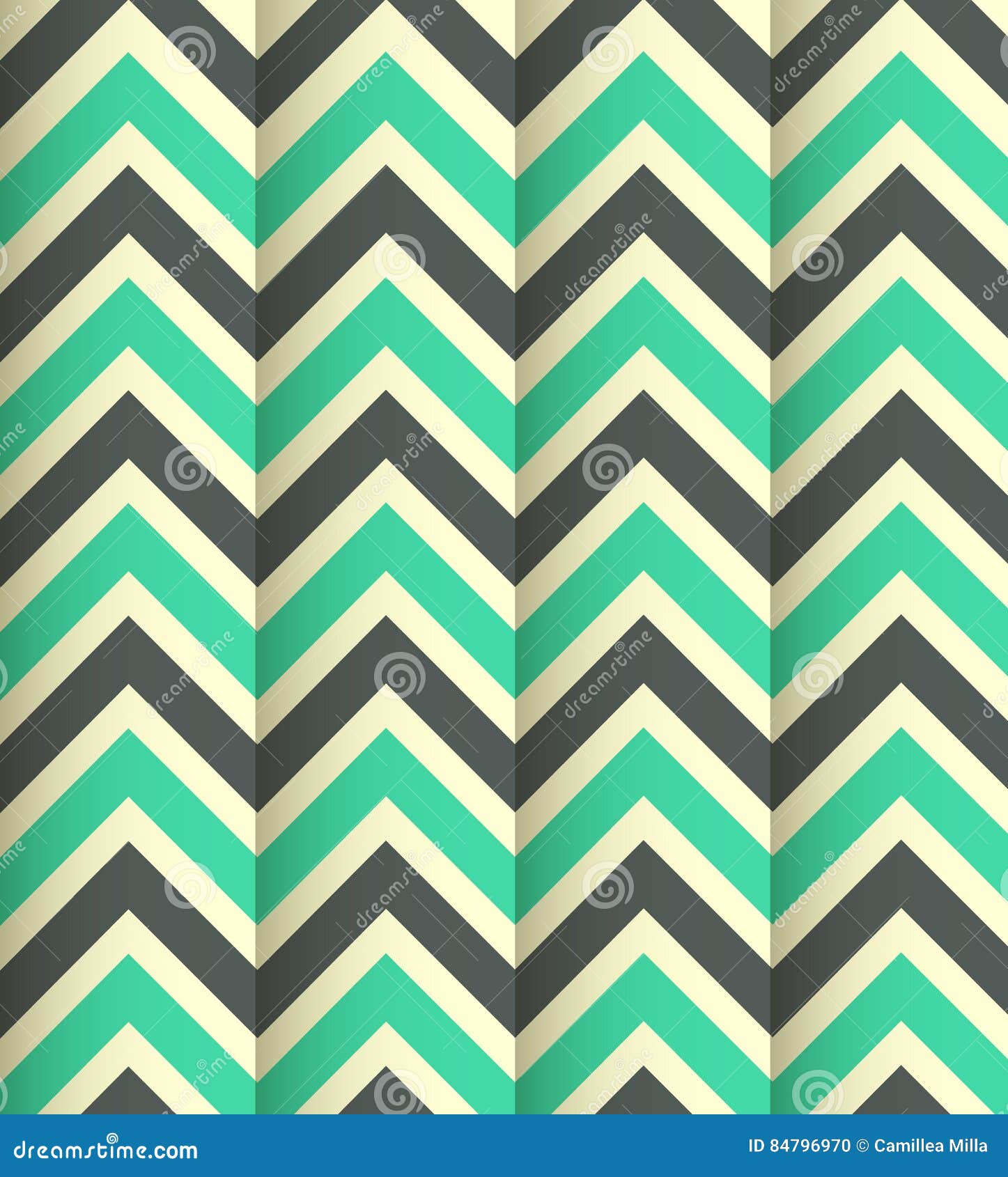 Vector Chevron Pattern Flat Design Background Illustration Stock Vector ...