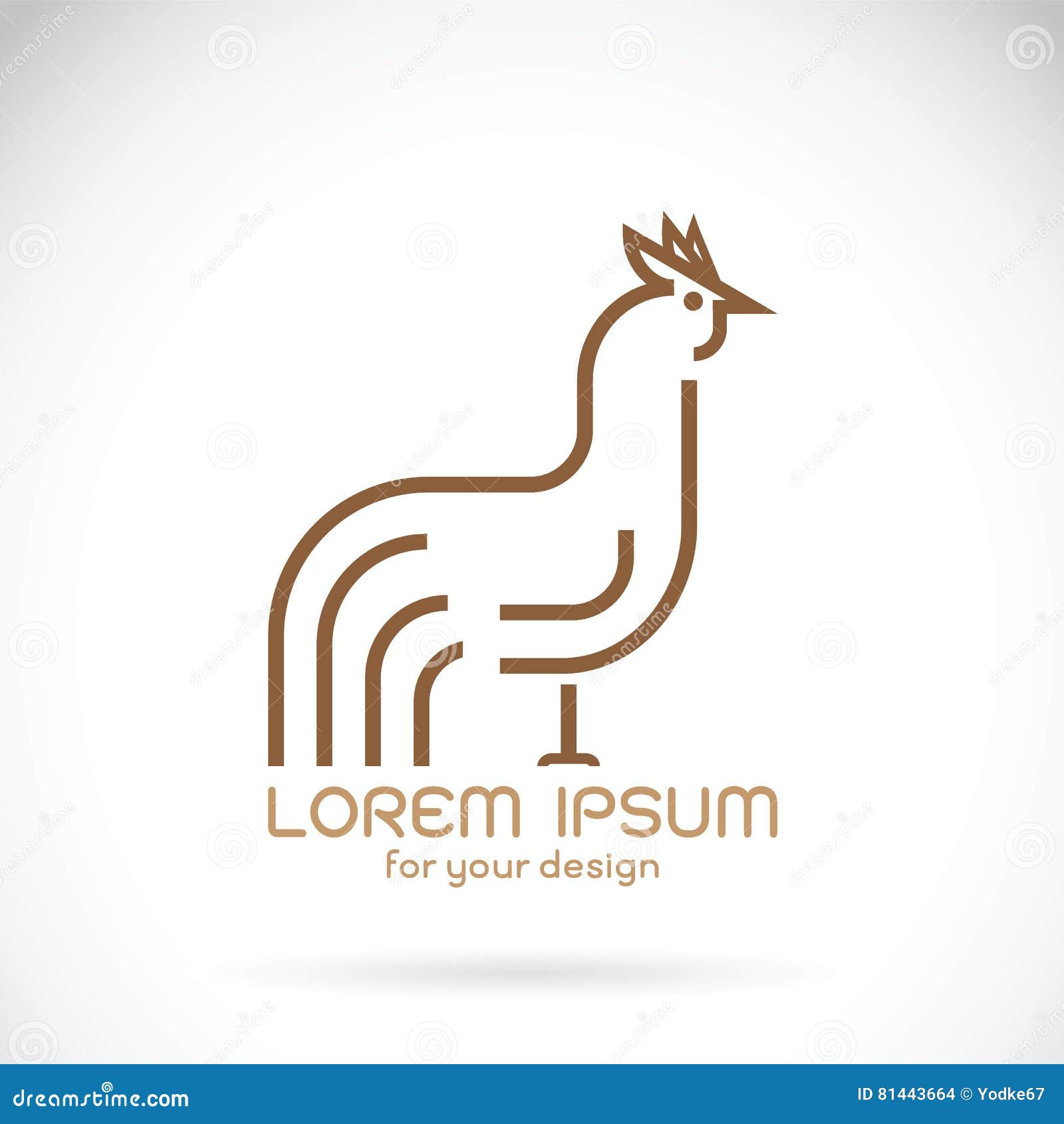 Vector of a Chicken Design. Stock Vector - Illustration of agriculture ...