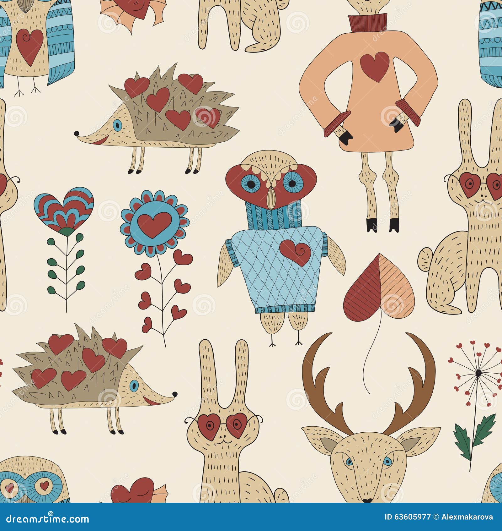 Vector Childish Seamless Pattern Stock Vector - Illustration of pink ...