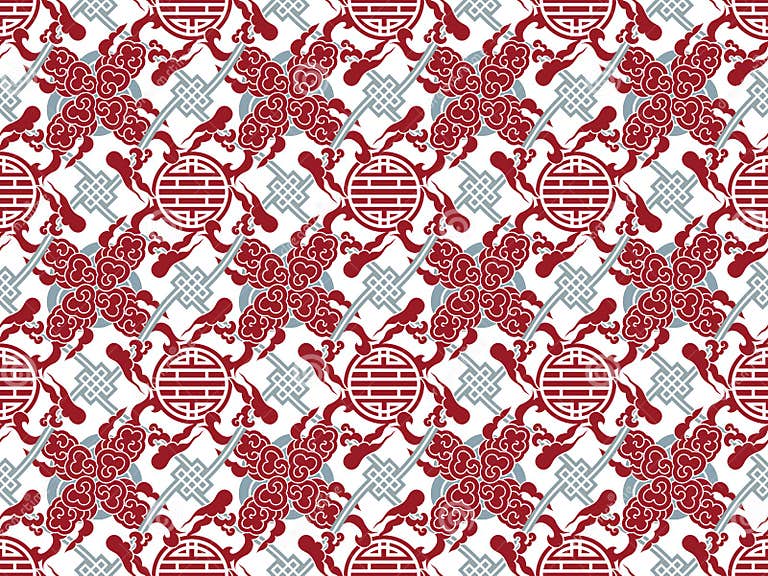 Vector Chinese Traditional Meshed Pattern - Symbol Stock Vector ...