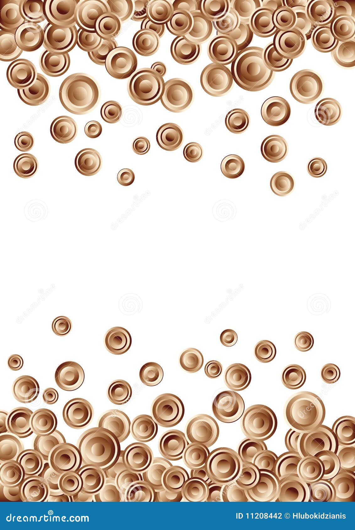 Vector chocolate circle stock vector. Illustration of banner - 11208442