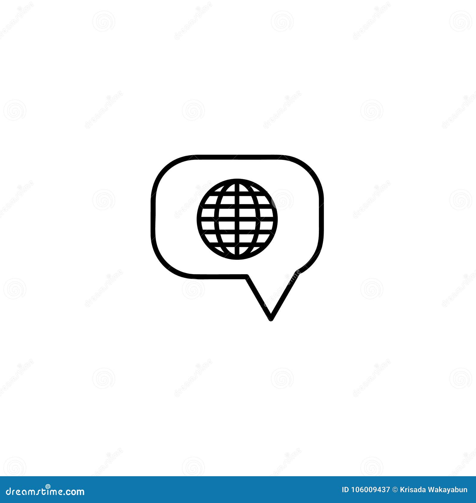 Vector Choose or Change Language Icon Vector Illustration, Stock Vector ...