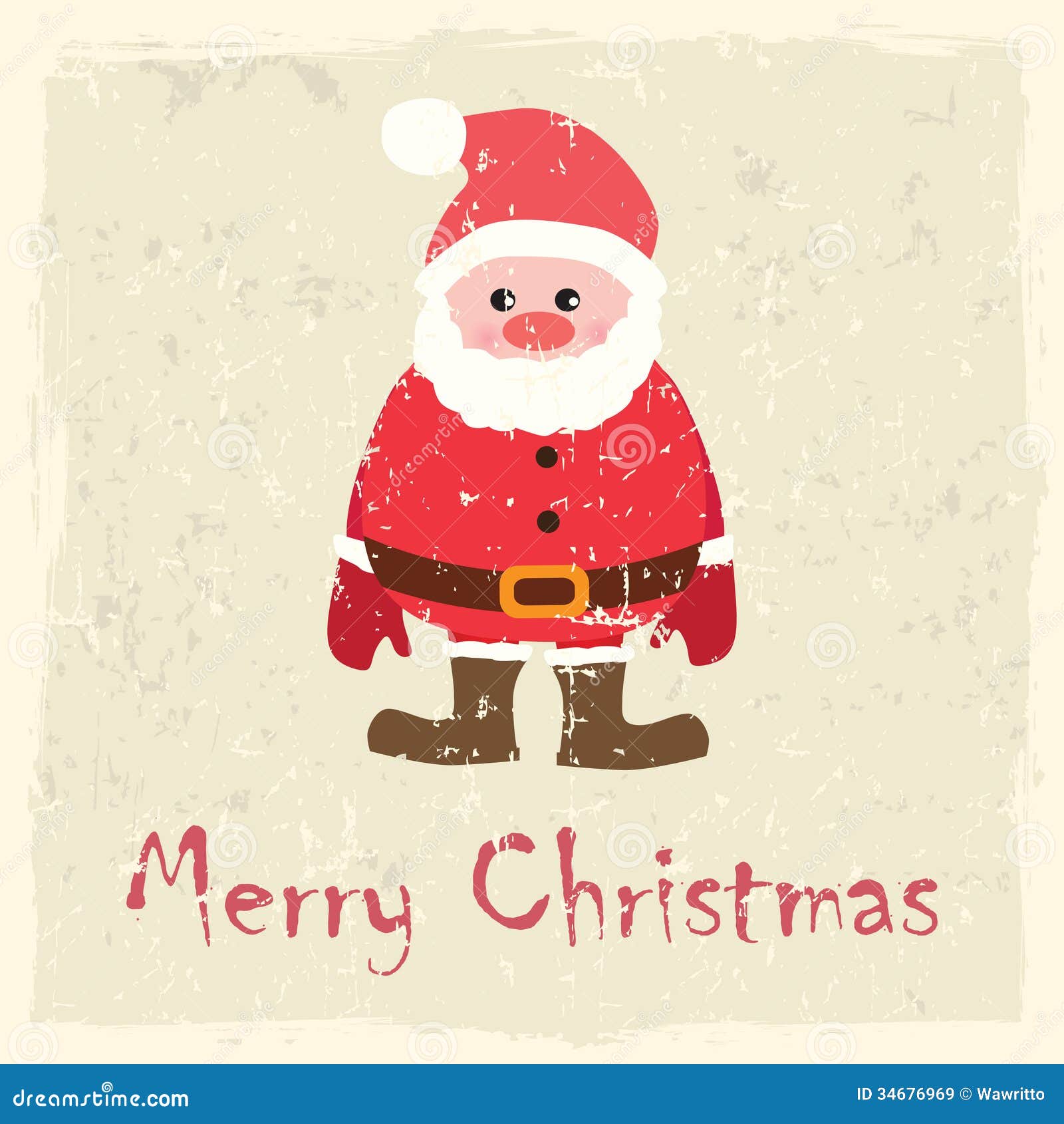 Vector christmas card stock vector. Illustration of symbol - 34676969