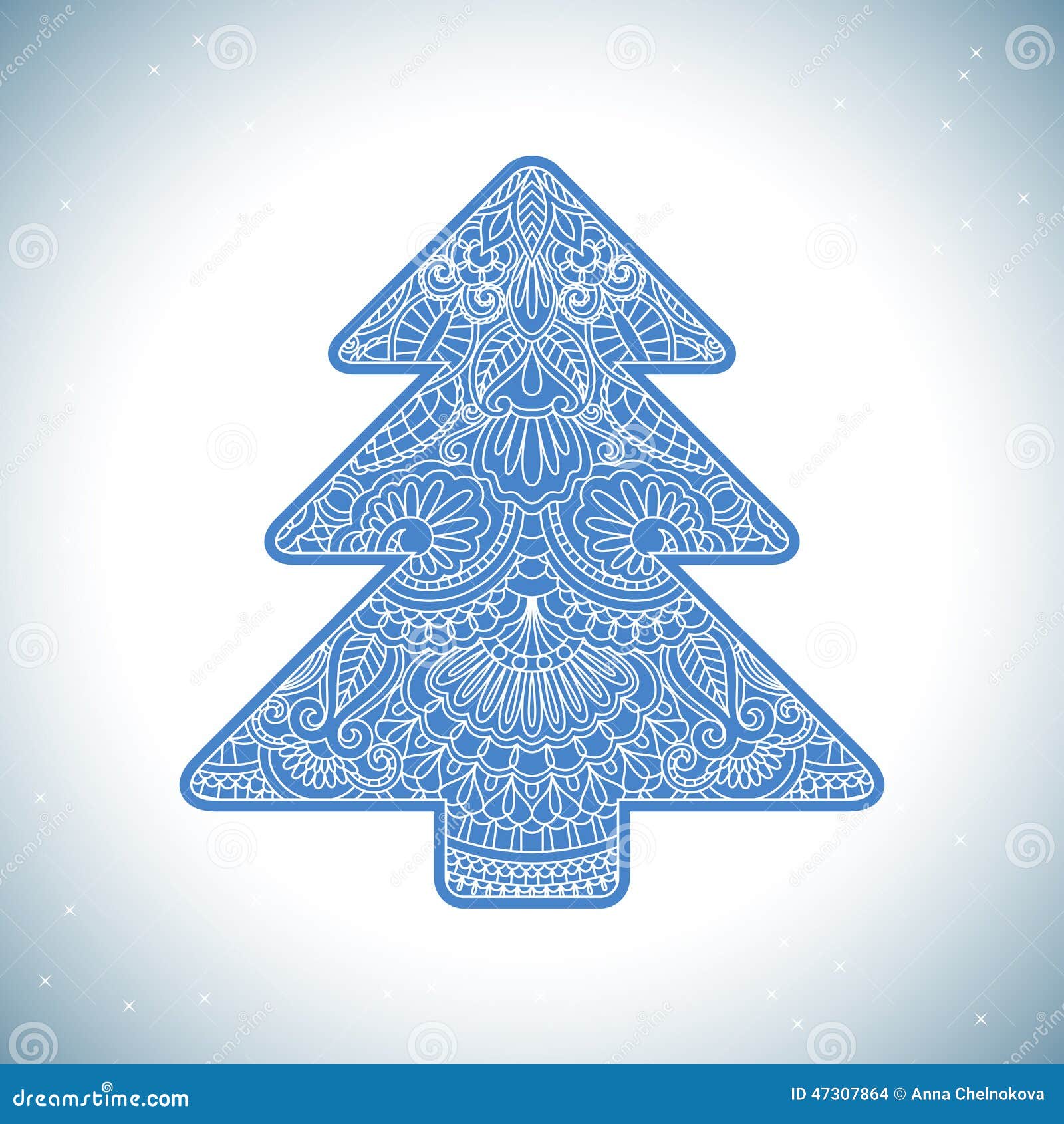 Vector Christmas Invitation Card. Stock Vector - Illustration of ...