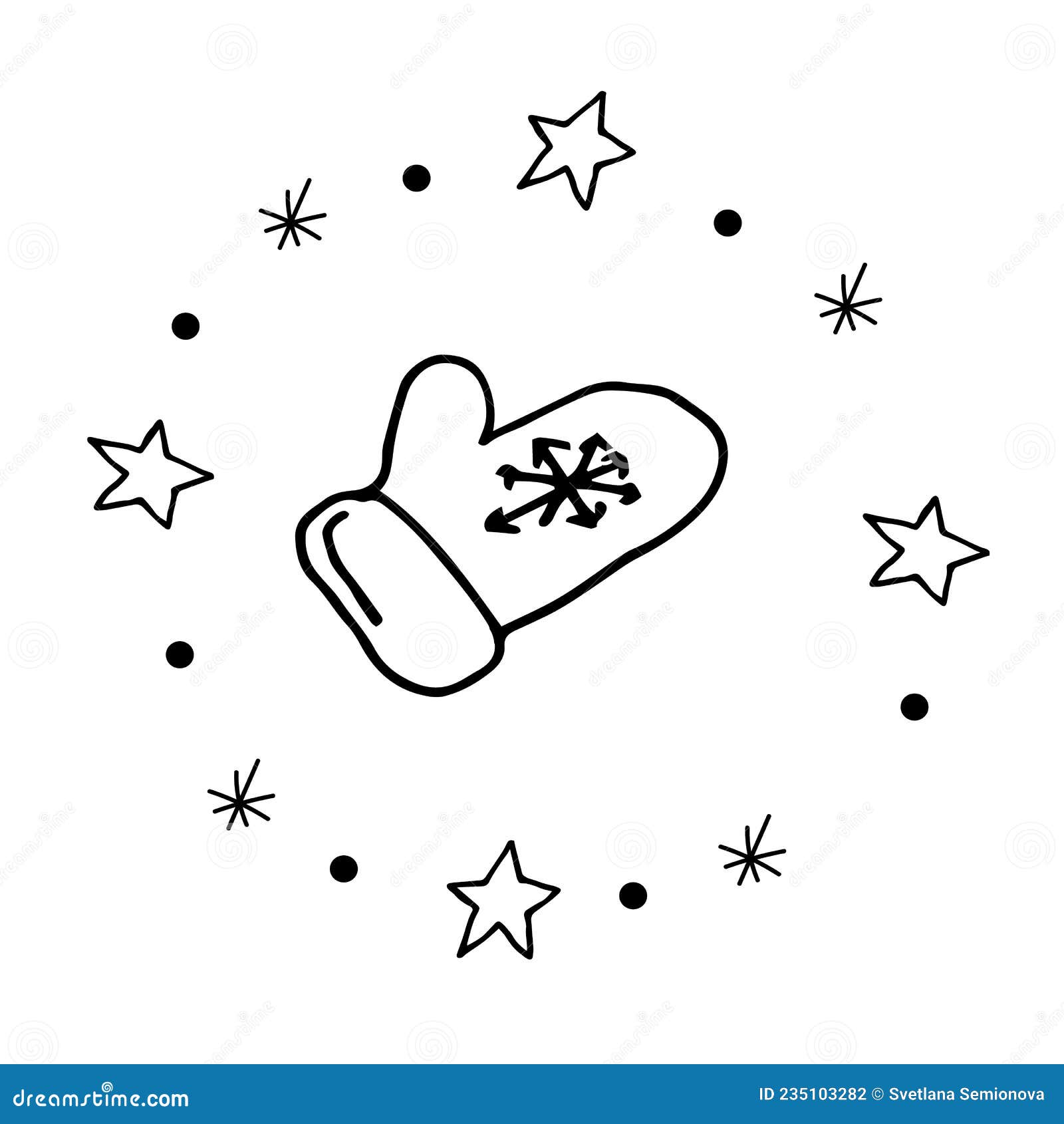 Vector Christmas Sledding Santa Stock Vector - Illustration of drawing ...