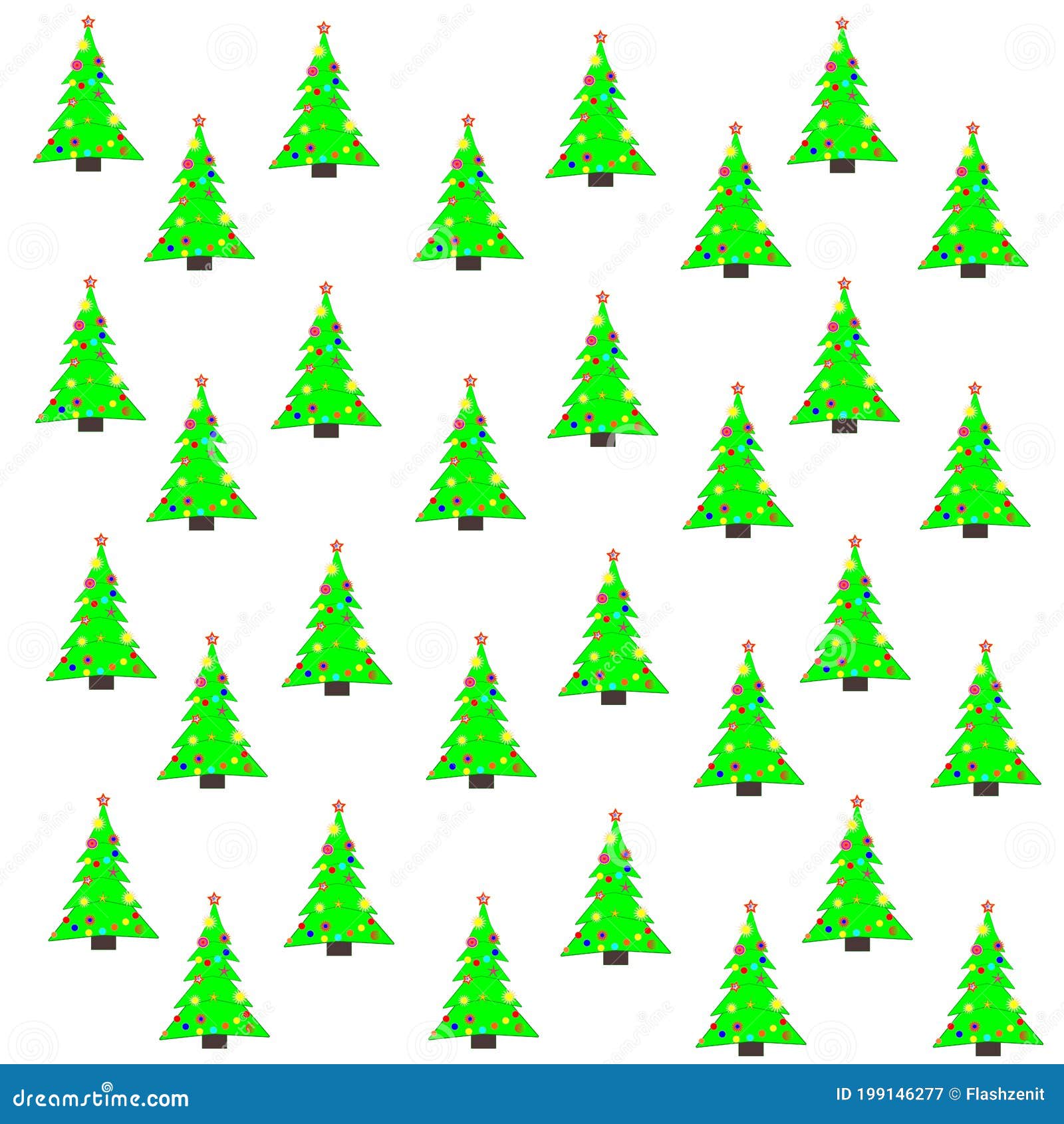 Christmas tree textures stock illustration. Illustration of year ...