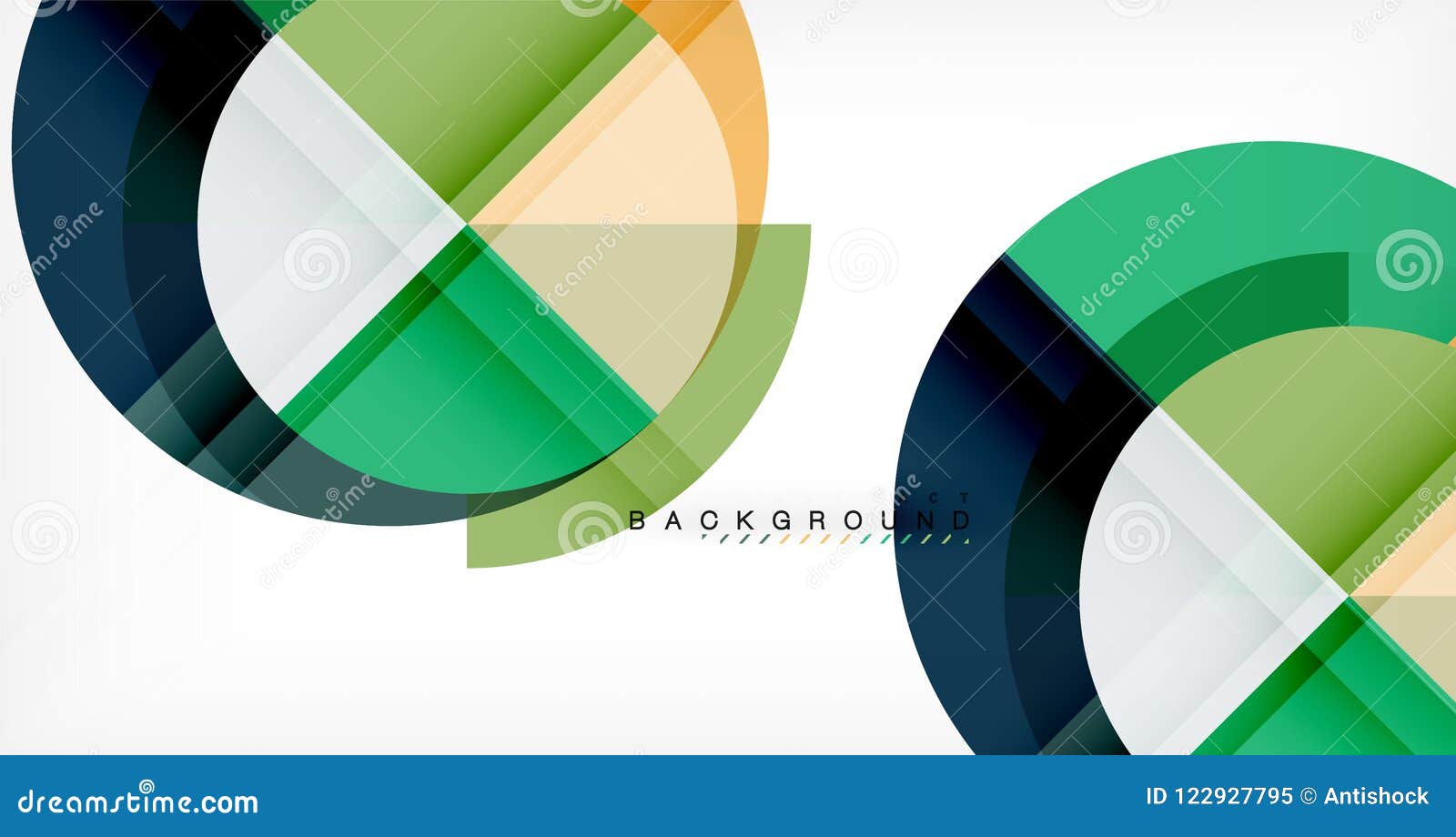 Vector Circle Abstract Background Stock Vector - Illustration of ...