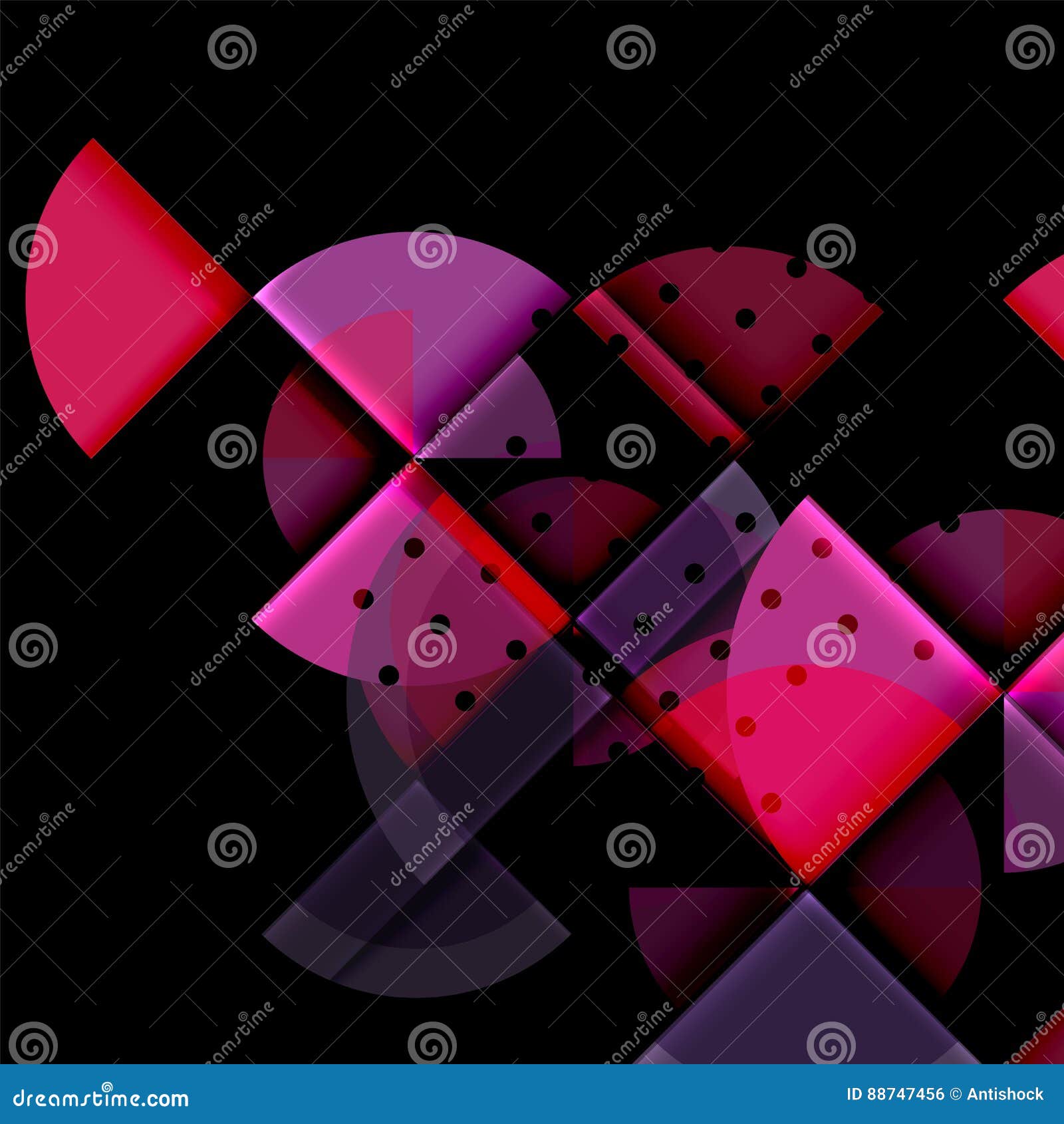 Vector Circle Abstract Background Stock Illustration - Illustration of ...