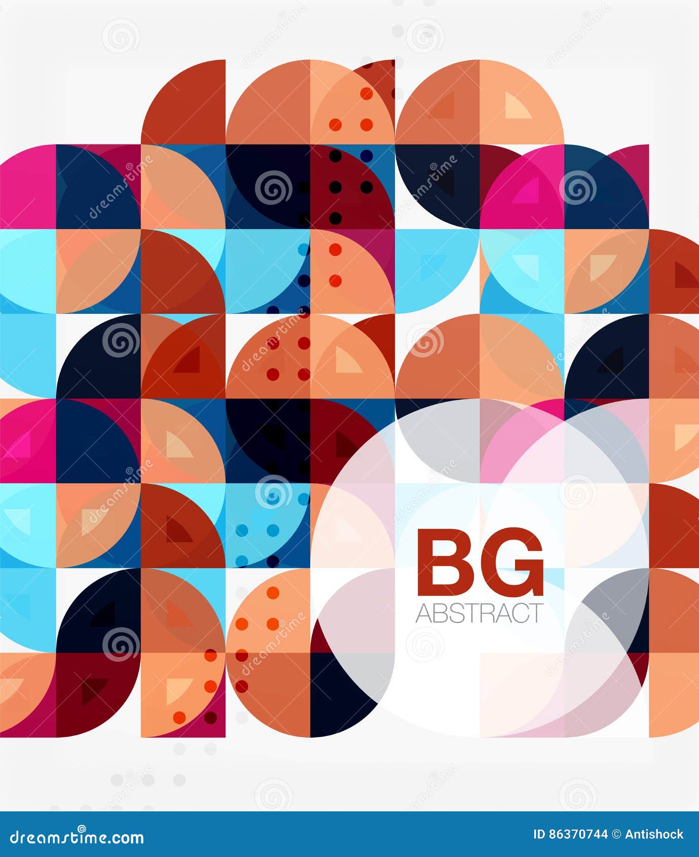 Vector Circle Abstract Background Stock Illustration - Illustration of ...
