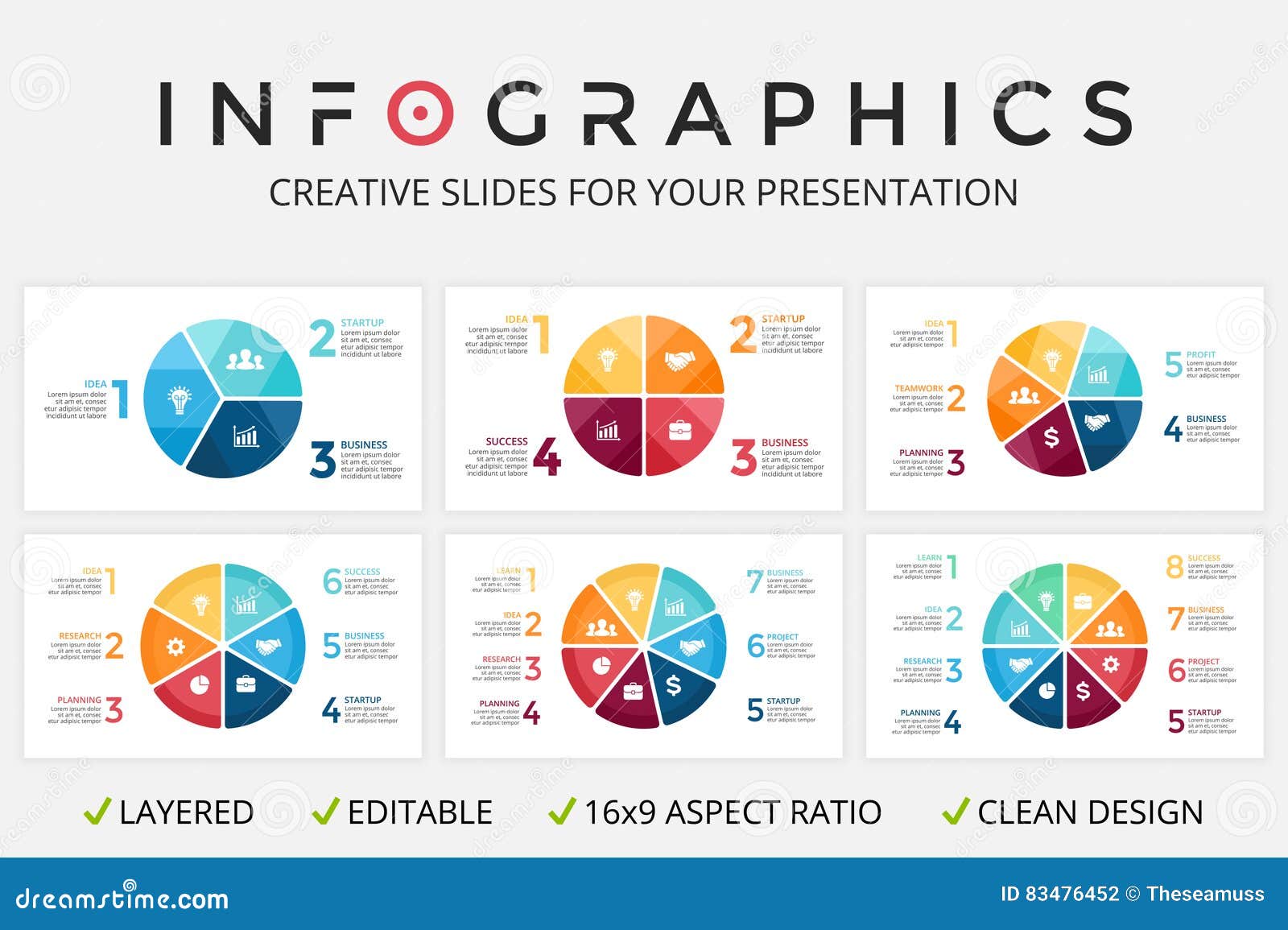 Vector Circle Arrows Infographic, Cycle Diagram, Graph, Presentation ...
