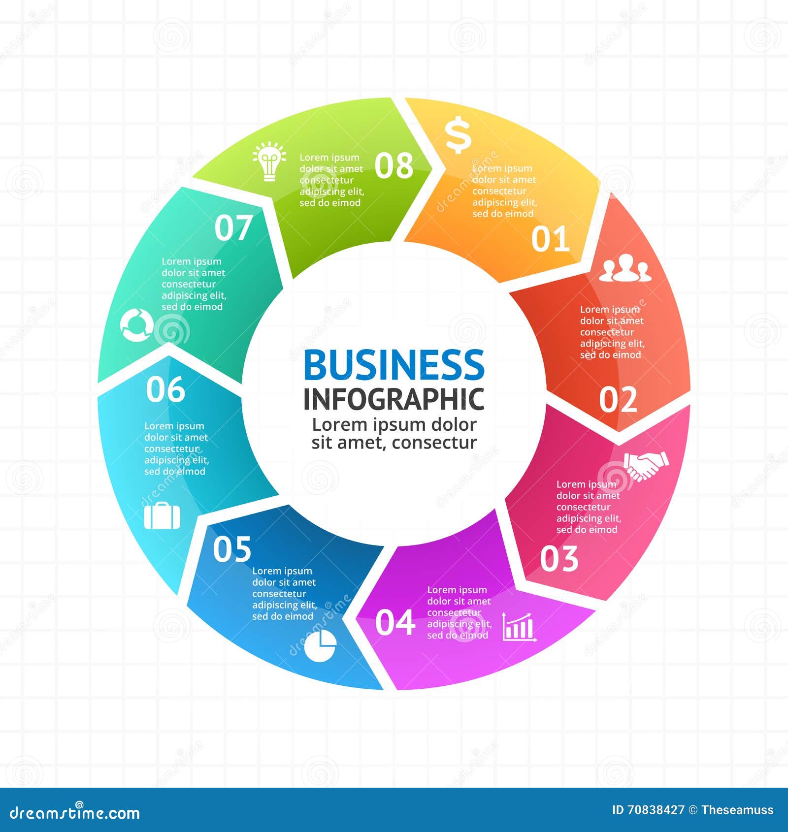 Vector Circle Arrows Infographic, Diagram, Graph, Presentation, Chart ...