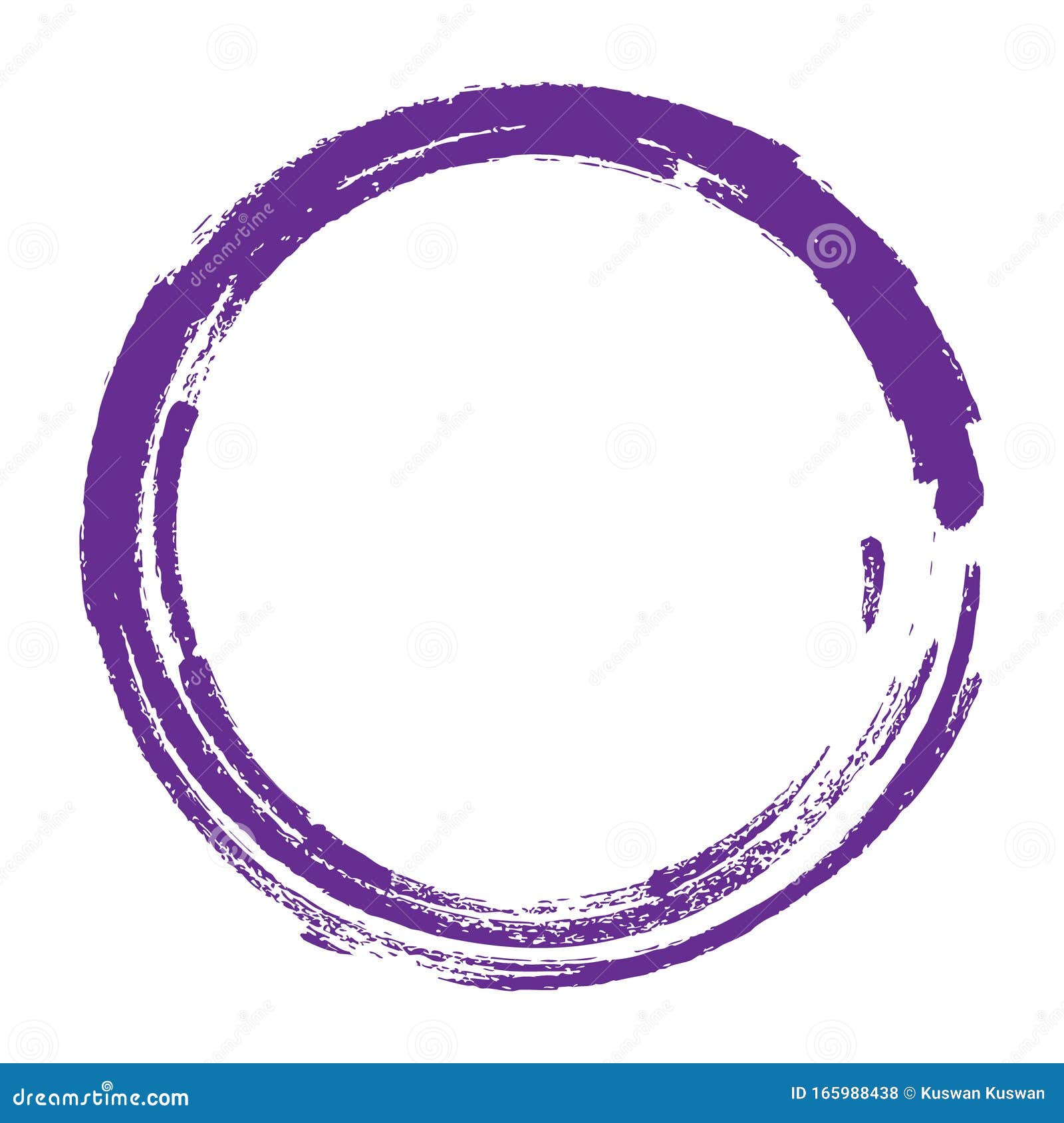 Vector Circle Blank Template Design in Eps.10. Editable File, Easy To ...