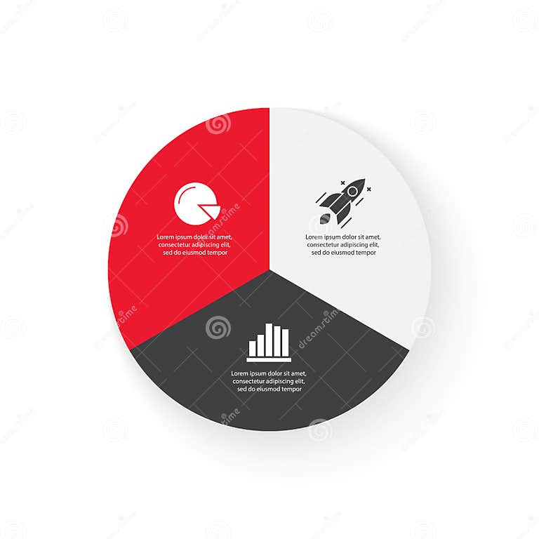 Vector Circle Infographic Template for Round Diagram, Graph and Web ...