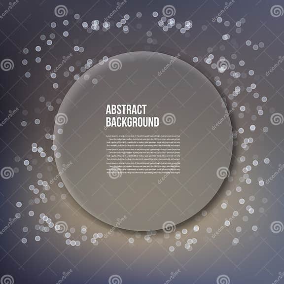 Vector Circle Object. Design Trend and Transparent Stock Vector ...