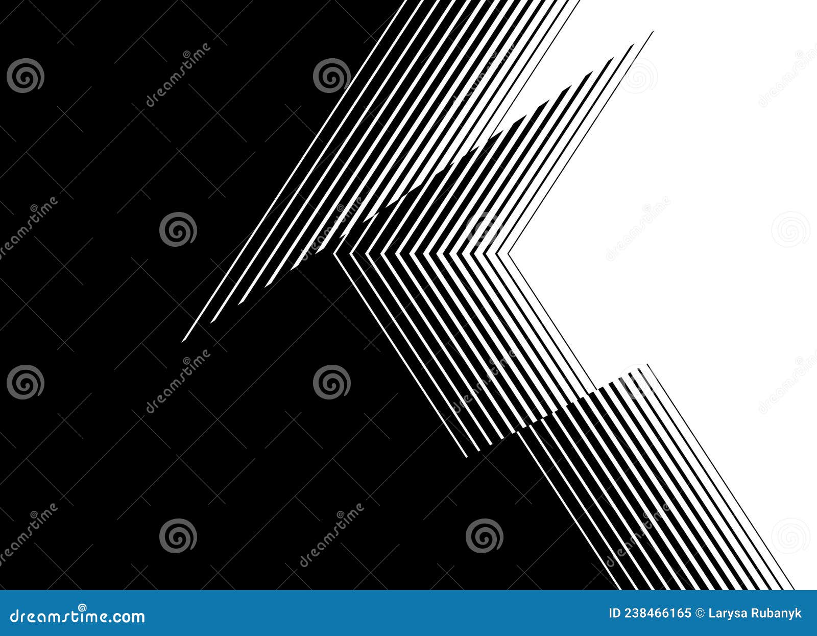 Smooth Transition from Black To White with Thin Broken Lines. Modern ...