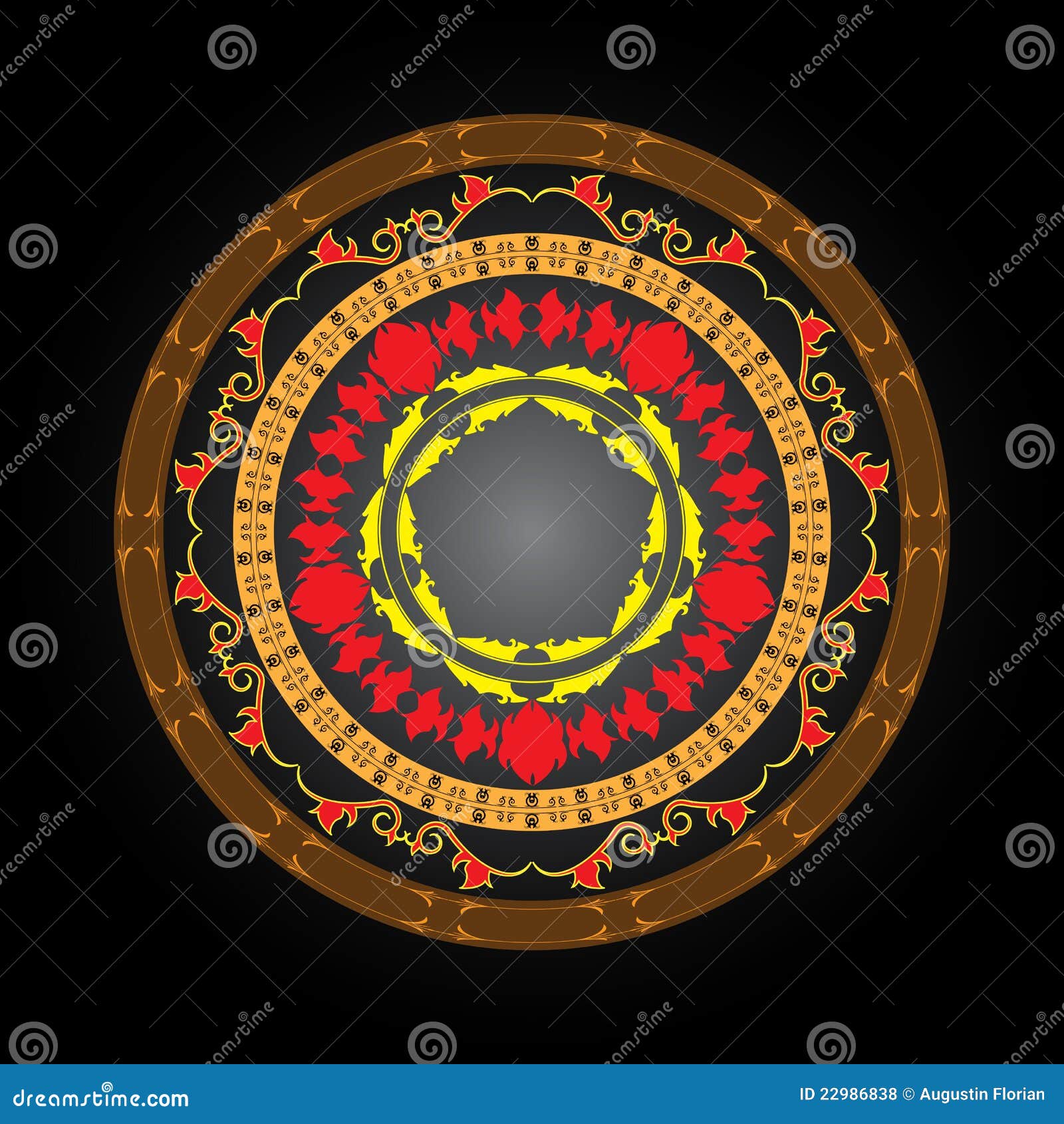 Vector circle sign stock vector. Illustration of circle - 22986838