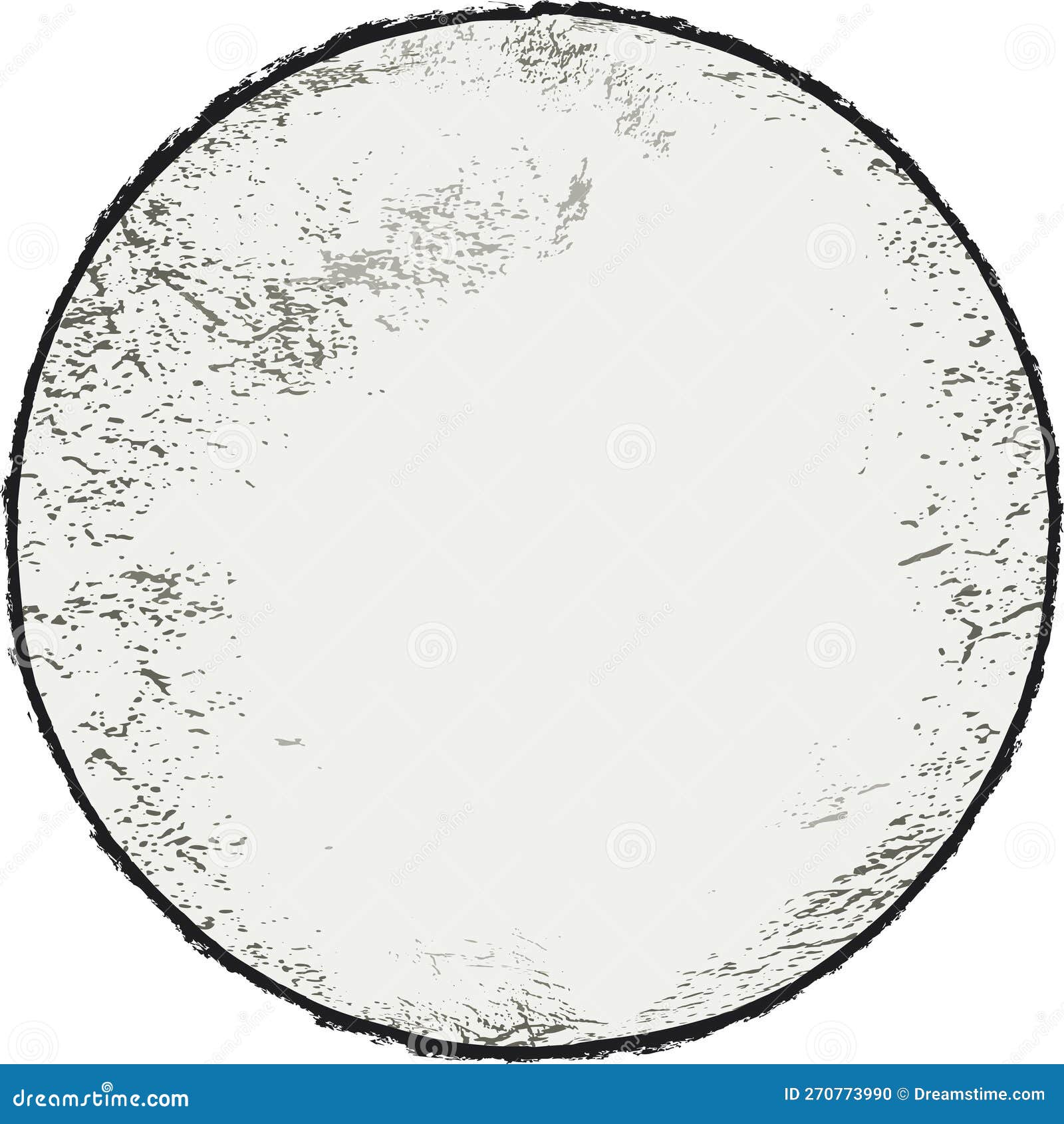Vector of a Circular Shaped Background with Grunge Texture Stock Photo ...