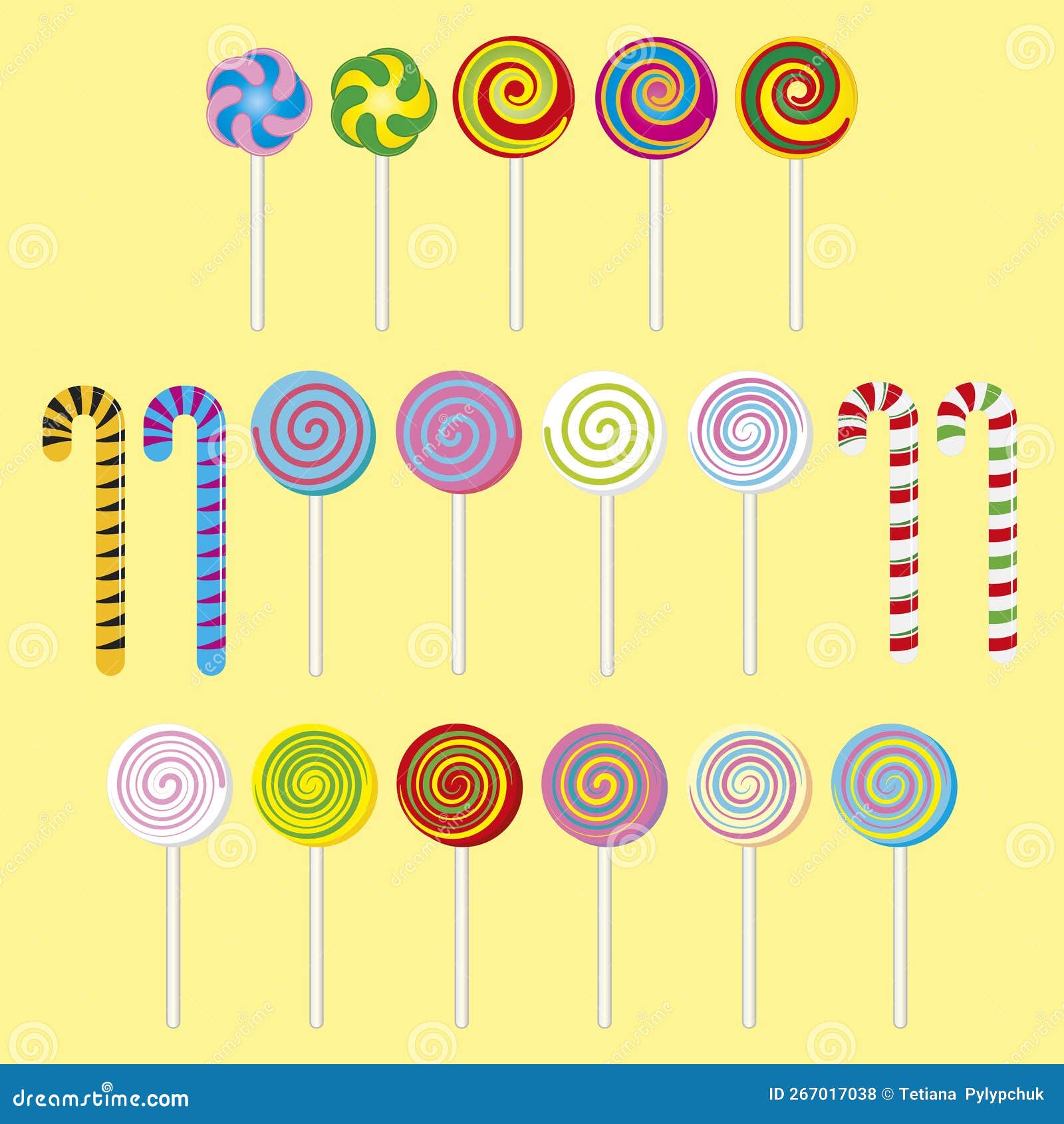 Vector clip art of Candies stock vector. Illustration of vector - 267017038