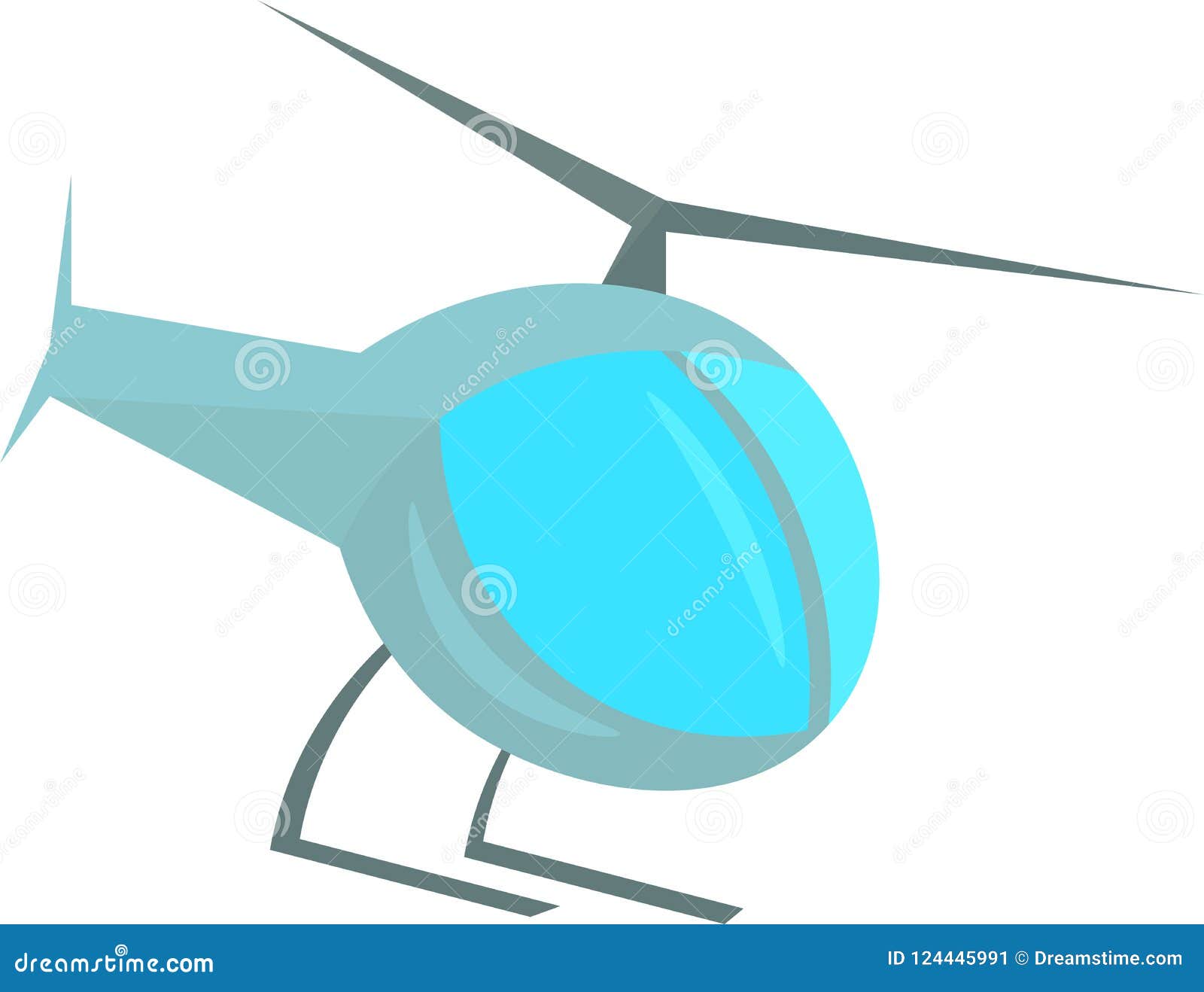 Helicopter Vector Clip Art Design Stock Vector - Illustration of ...